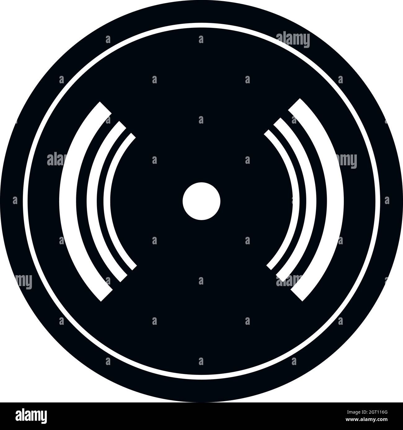 Compact disc simple vector hi-res stock photography and images - Alamy