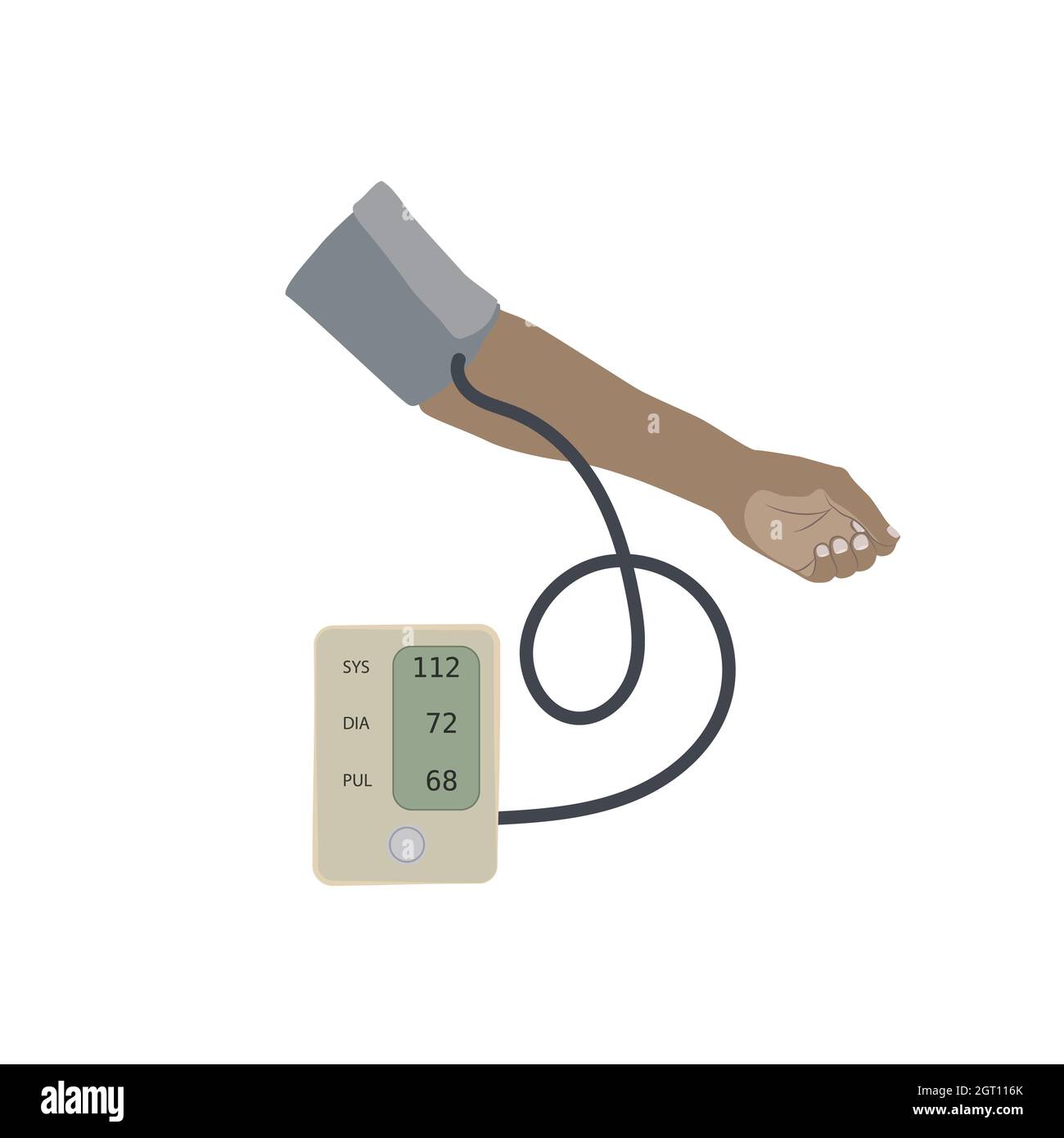 Normal blood pressure, illustration Stock Photo - Alamy