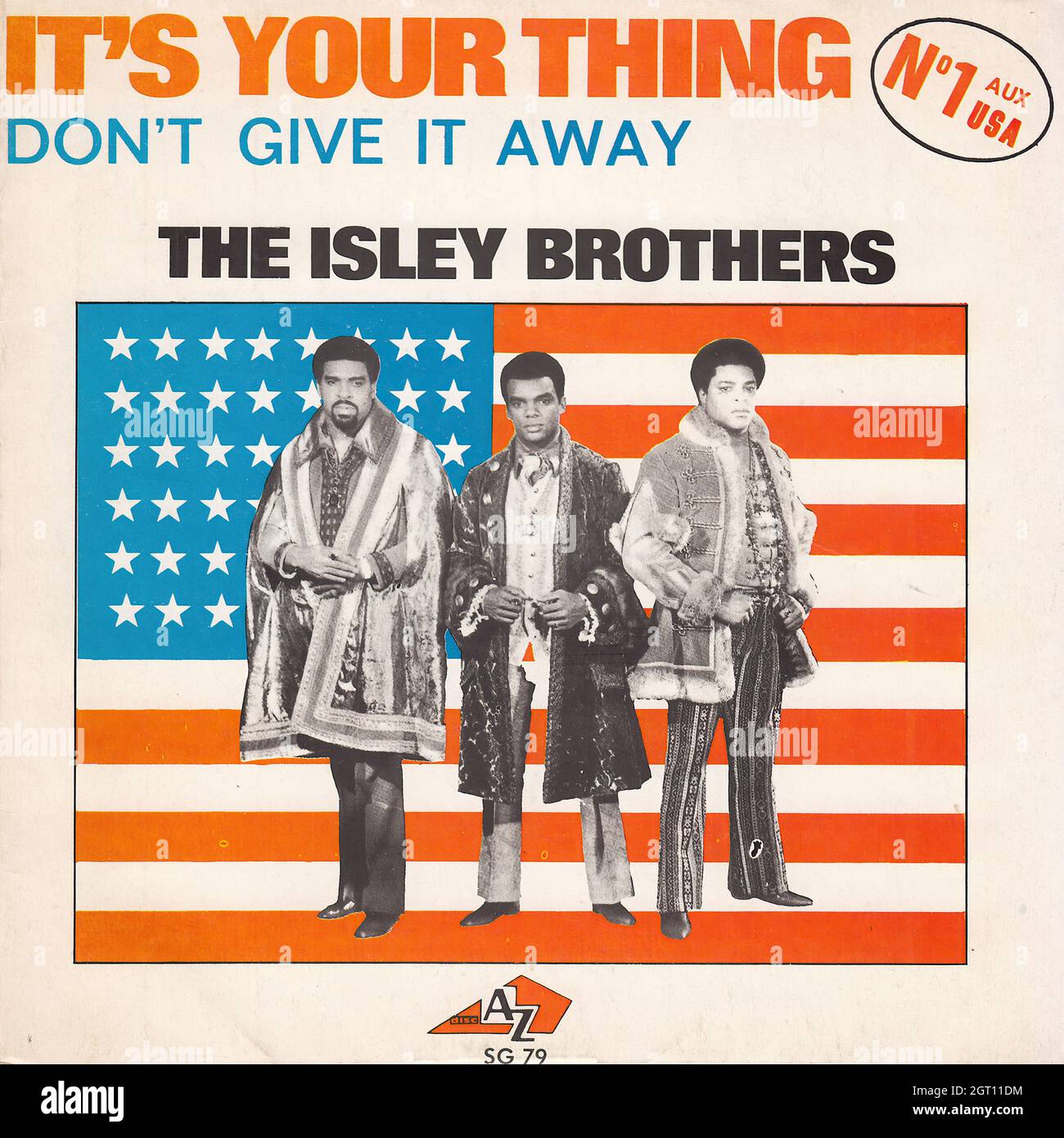 The Isley Brothers - It's your thing - Don't give it away 45rpm ...
