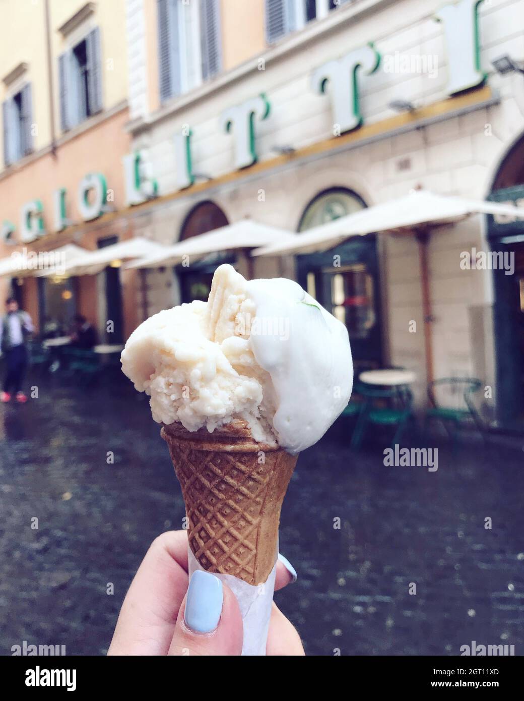 Giolitti ice cream rome hi-res stock photography and images - Alamy