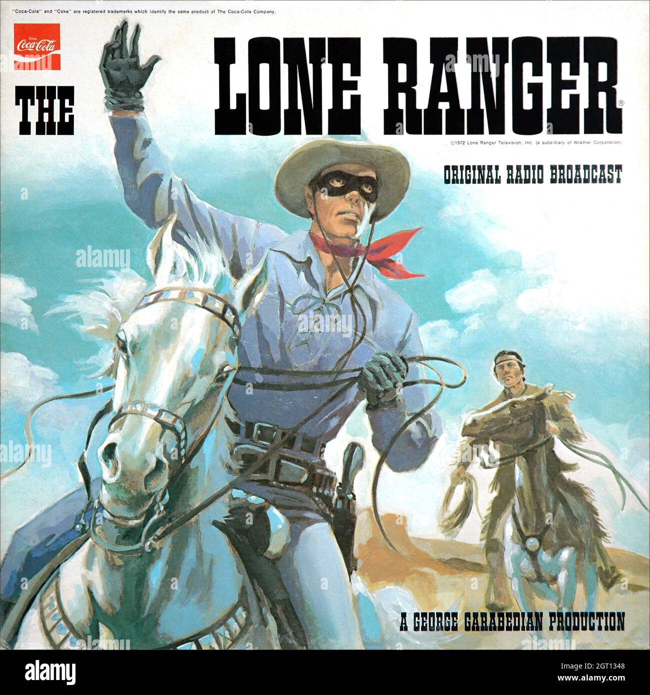 The Lone Ranger - Original Radio Broadcast 1972 - Vintage Vinyl 33 rpm ...