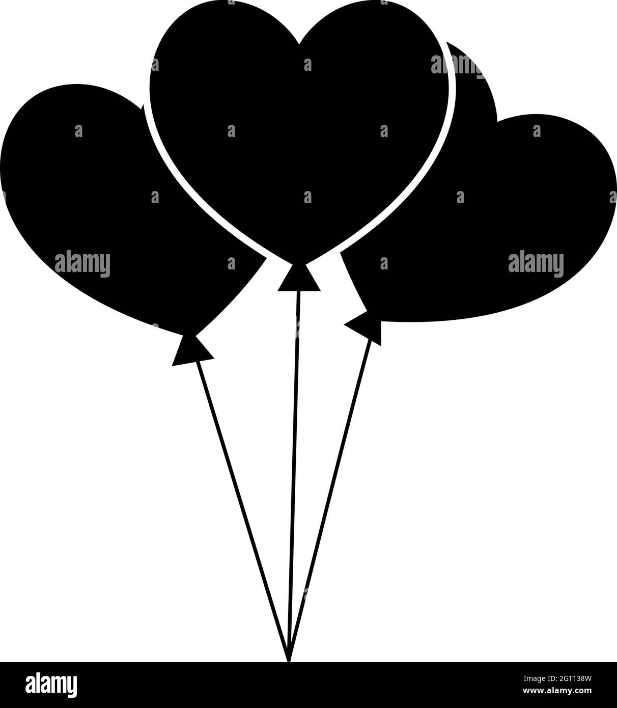 Three hearts hi-res stock photography and images - Alamy