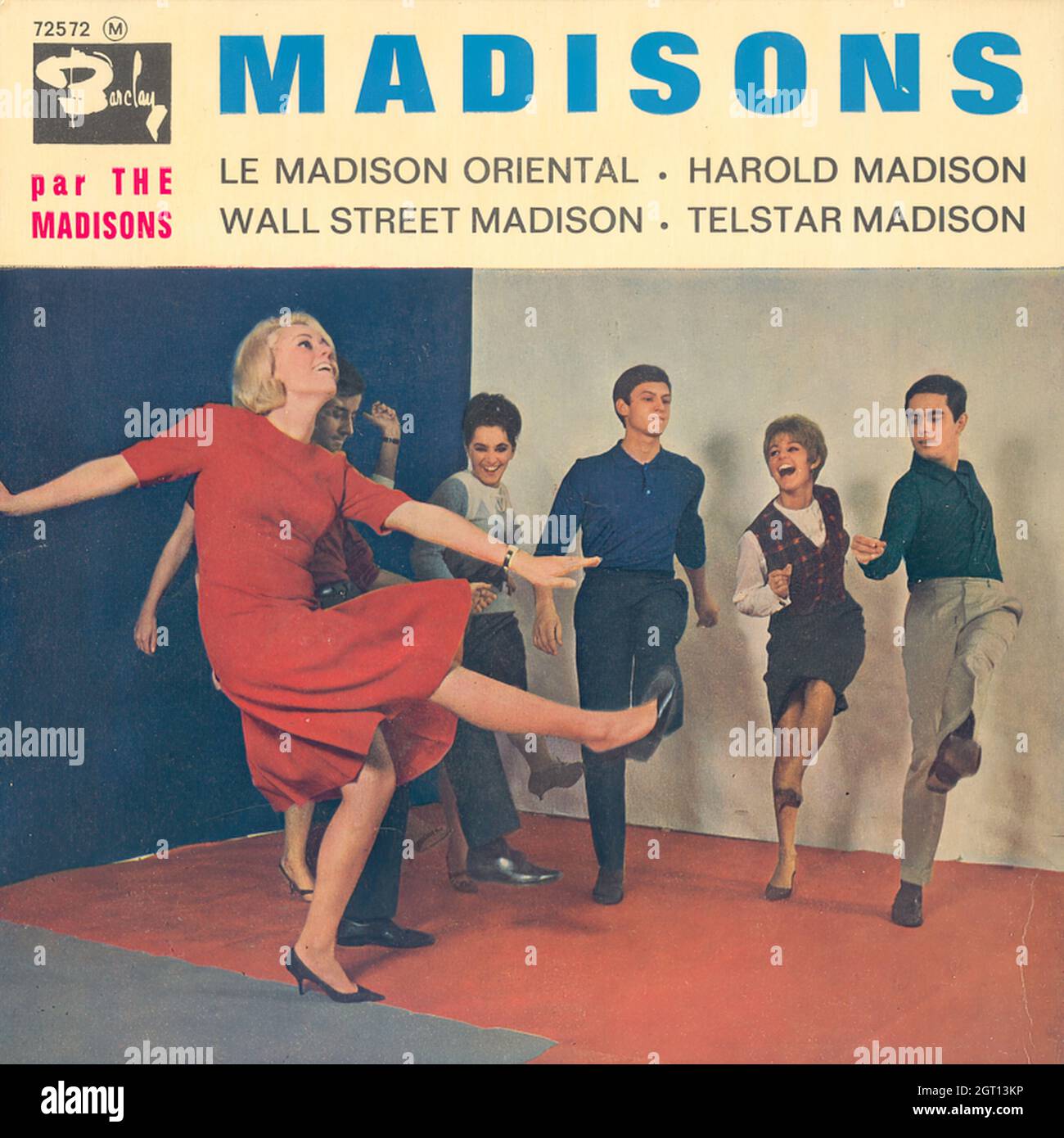 The Madisons - Madisons - Vintage Vinyl Record Cover Stock Photo - Alamy
