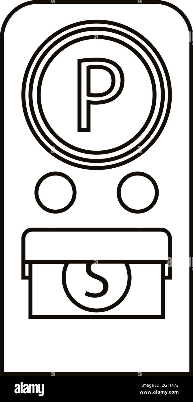 Cap icon, outline style Stock Vector Image & Art - Alamy