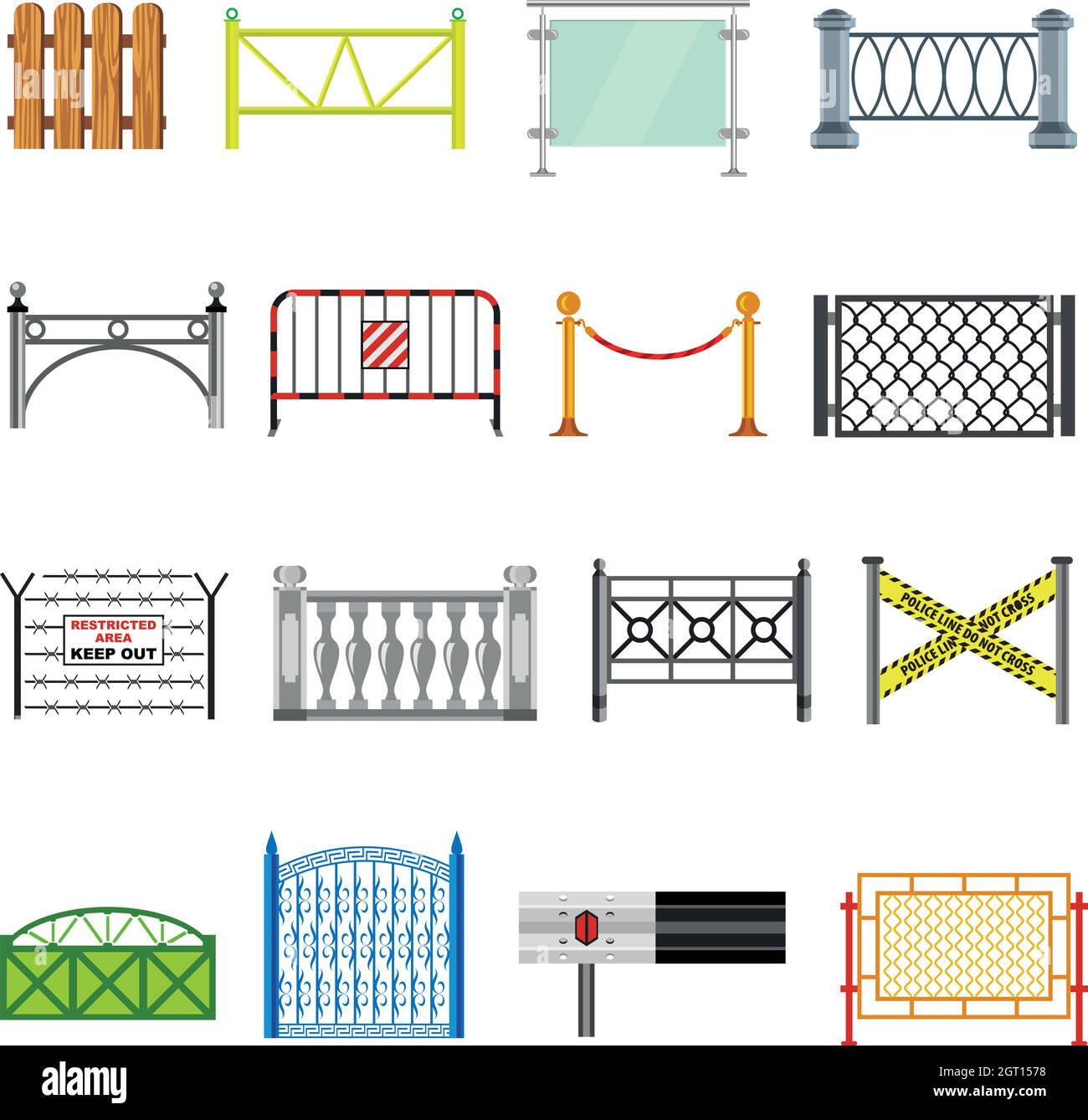 Passage blocked Stock Vector Images - Alamy