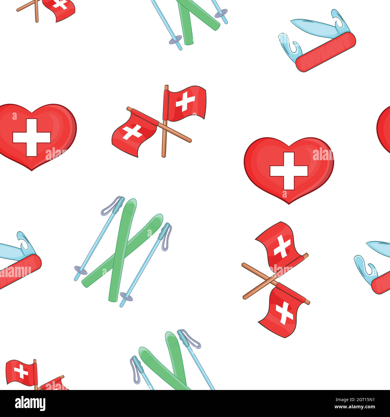 Switzerland pattern hi-res stock photography and images - Alamy