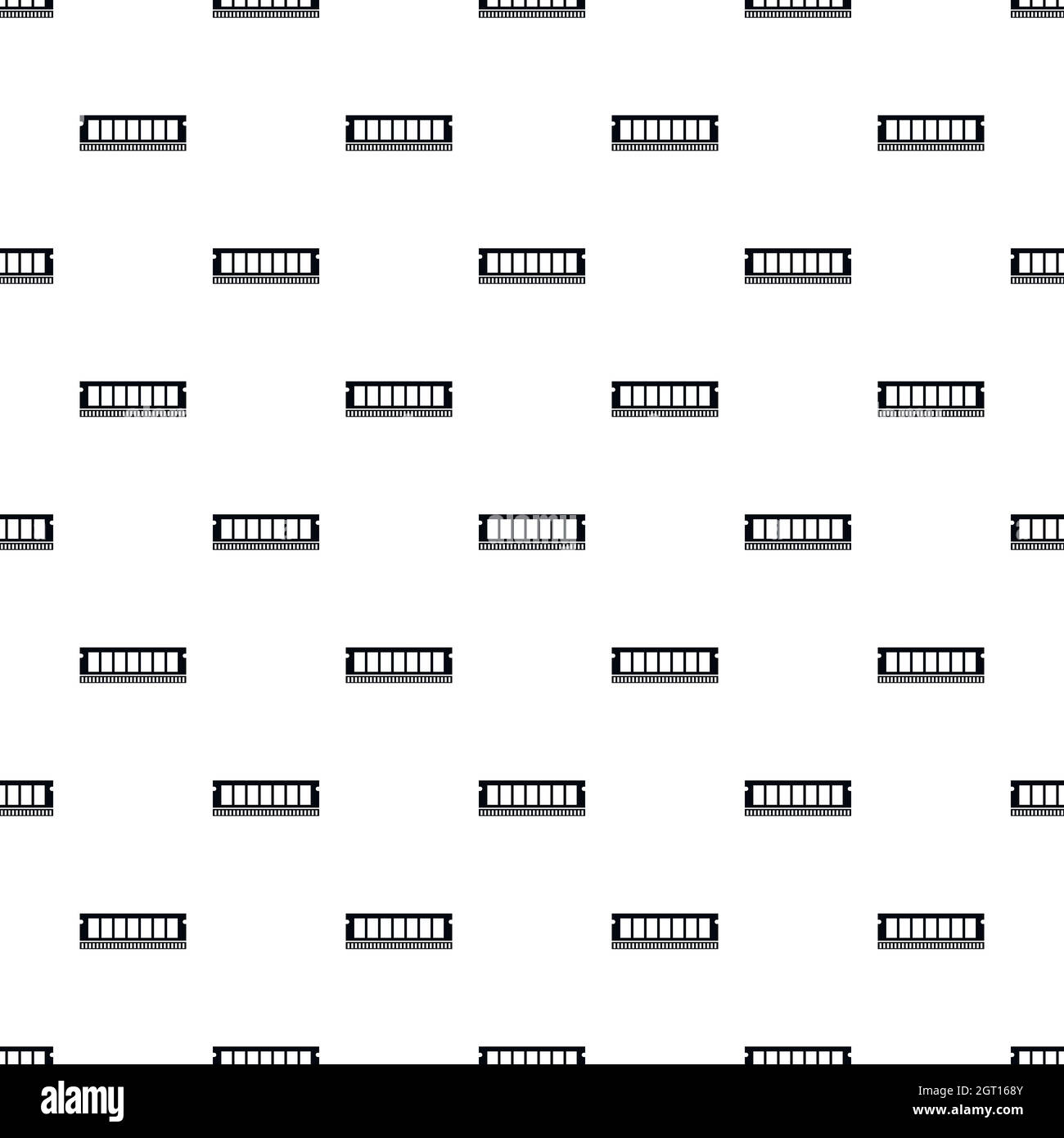 Computer hardware seamless pattern Cut Out Stock Images & Pictures - Alamy