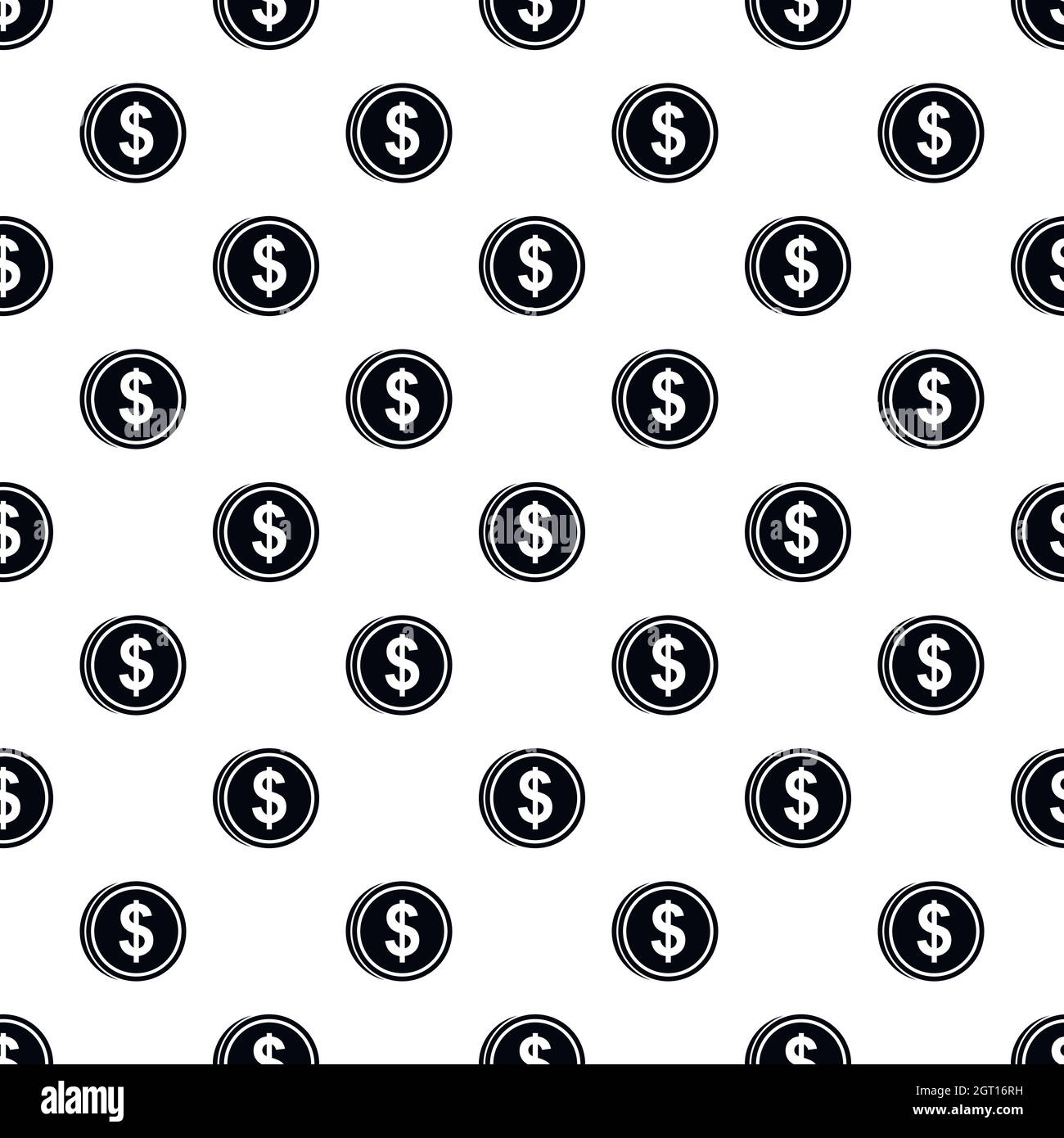 Dollar pattern vector hi-res stock photography and images - Alamy