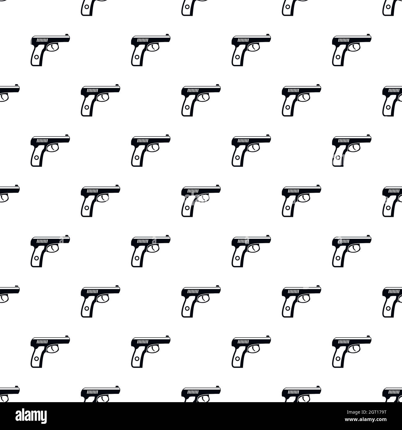 Simple military gun Stock Vector Images - Alamy