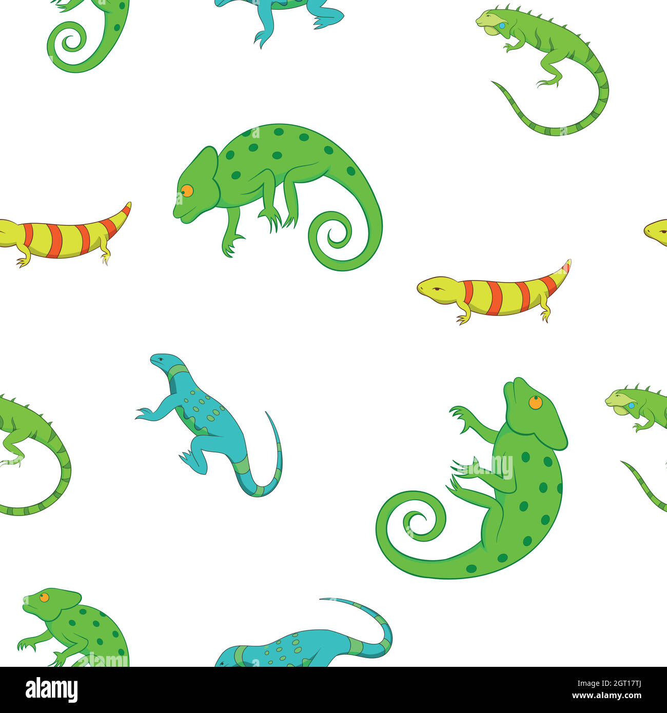 Striped lizard Stock Vector Images - Alamy