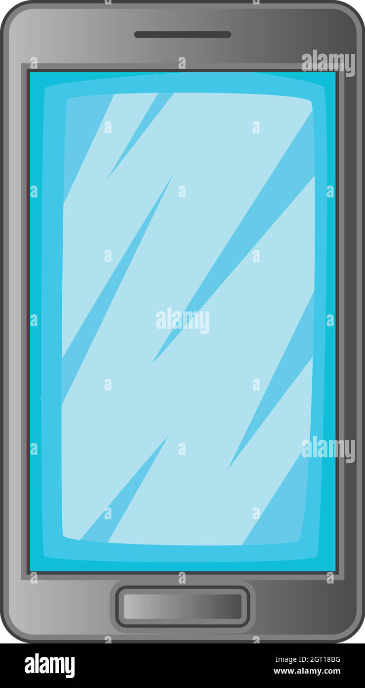 Plastic crack phone Stock Vector Images - Alamy