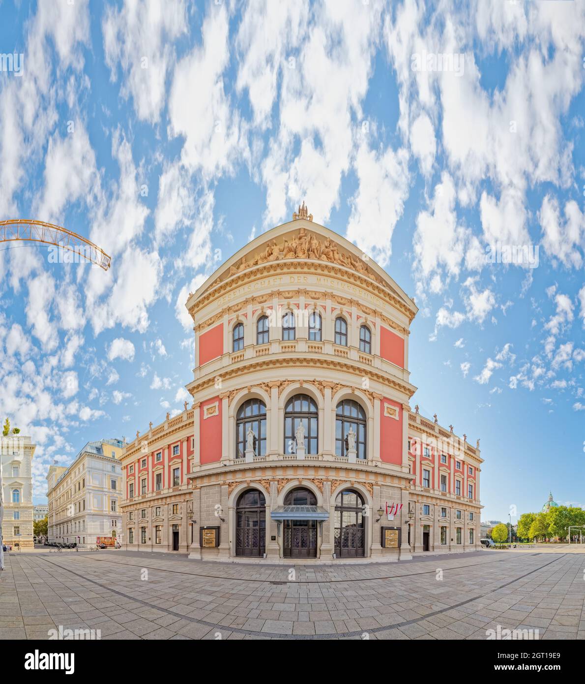 Musikverein concert hall vienna hi-res stock photography and images - Alamy