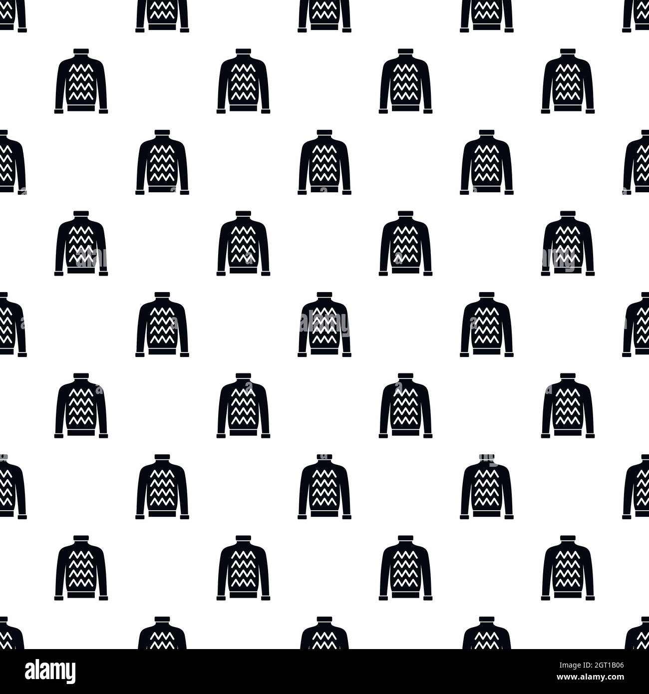 Traditional Winter Sweater Pattern Stock Vector Images Alamy