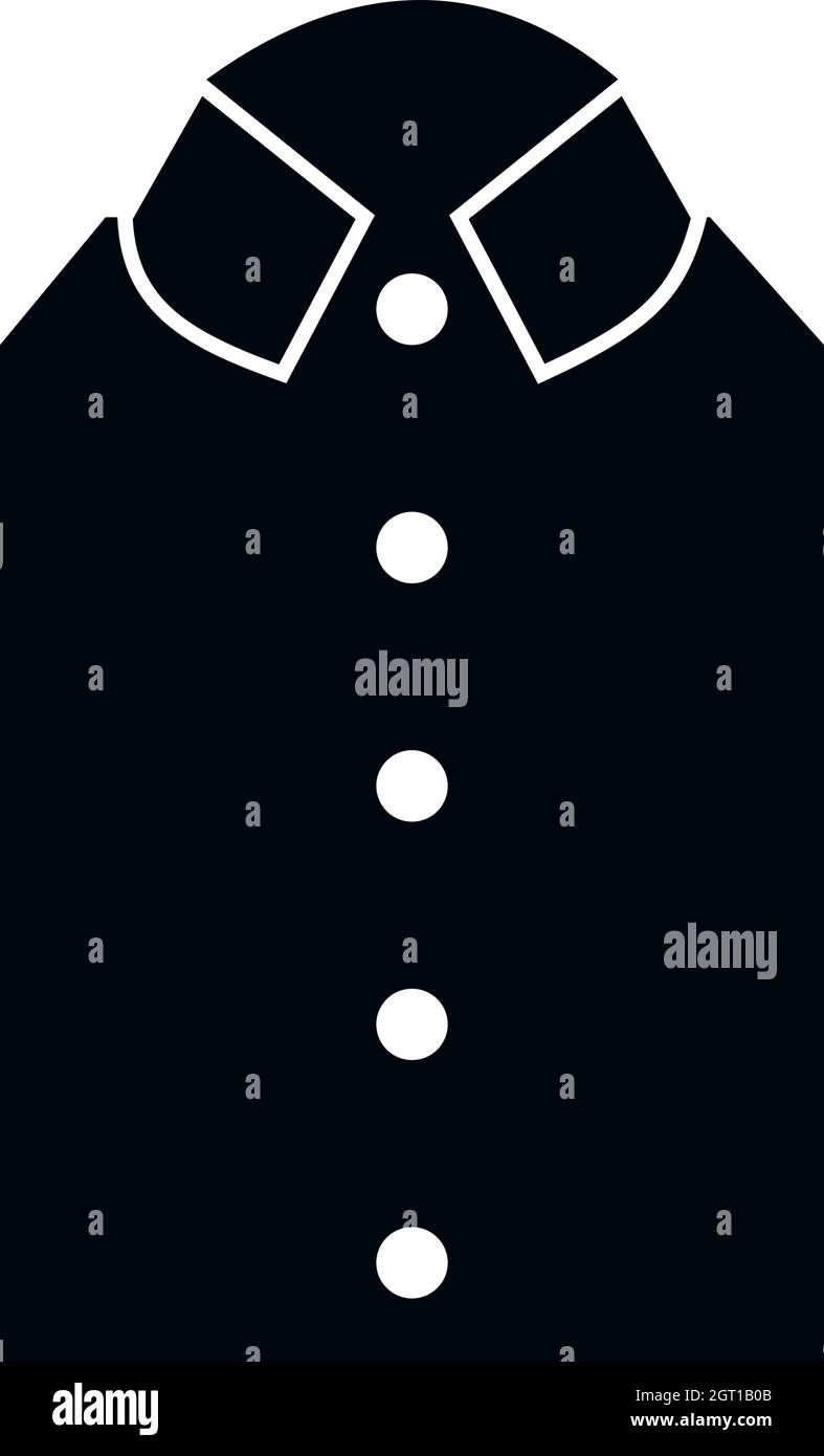 Shirt icon, simple style Stock Vector Image & Art - Alamy