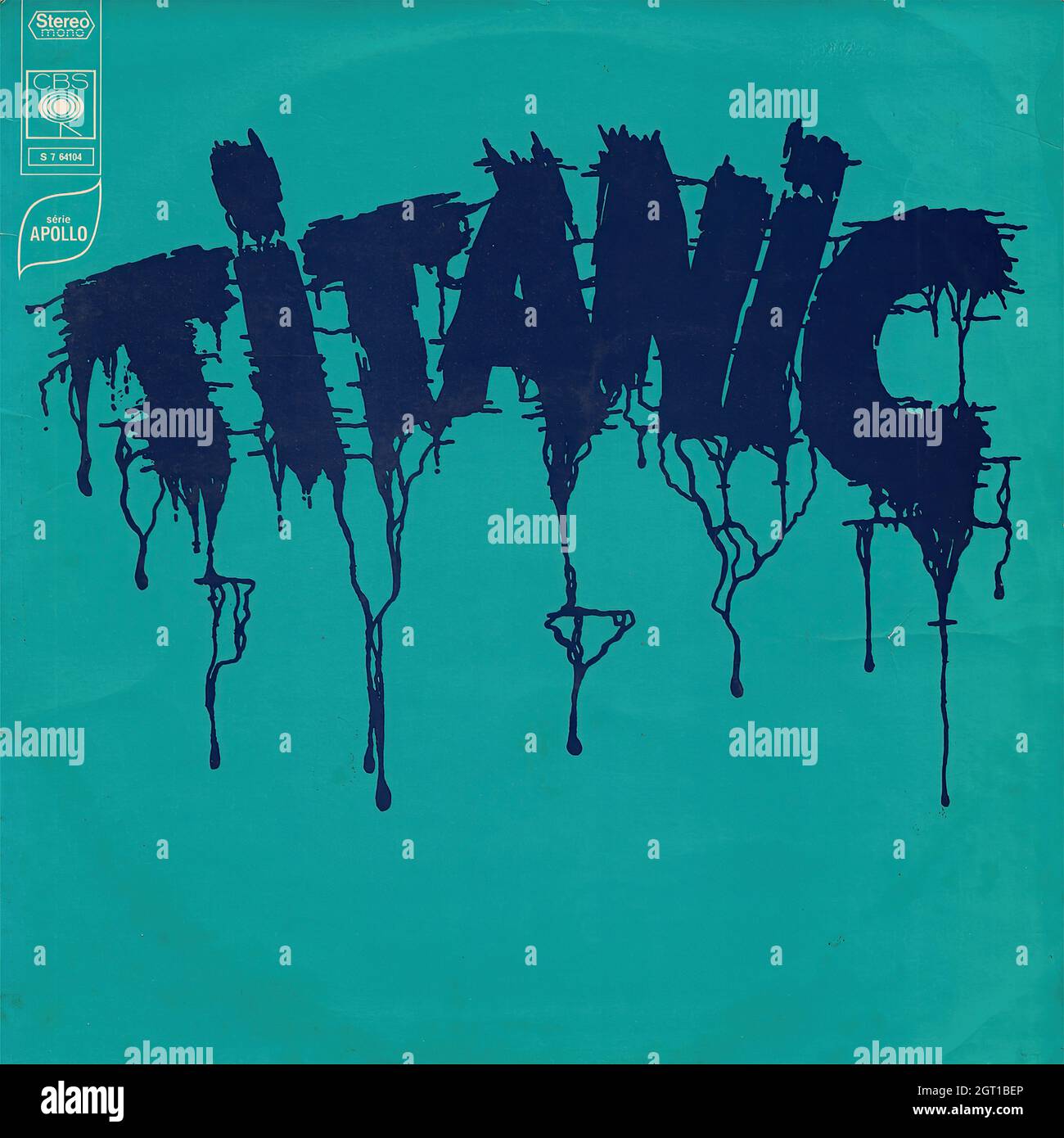 Titanic - Titanic - Vintage Vinyl Record Cover Stock Photo - Alamy