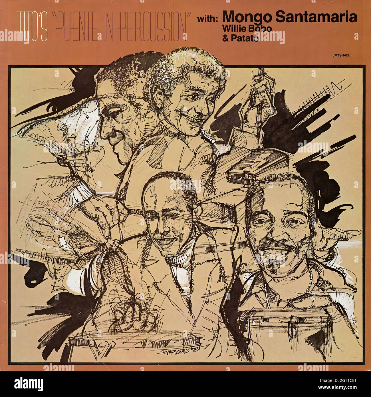 Tito Puente with Mongo Santamaria, Willie Bobo & Patato - Puente in percussion - Vintage Vinyl ...