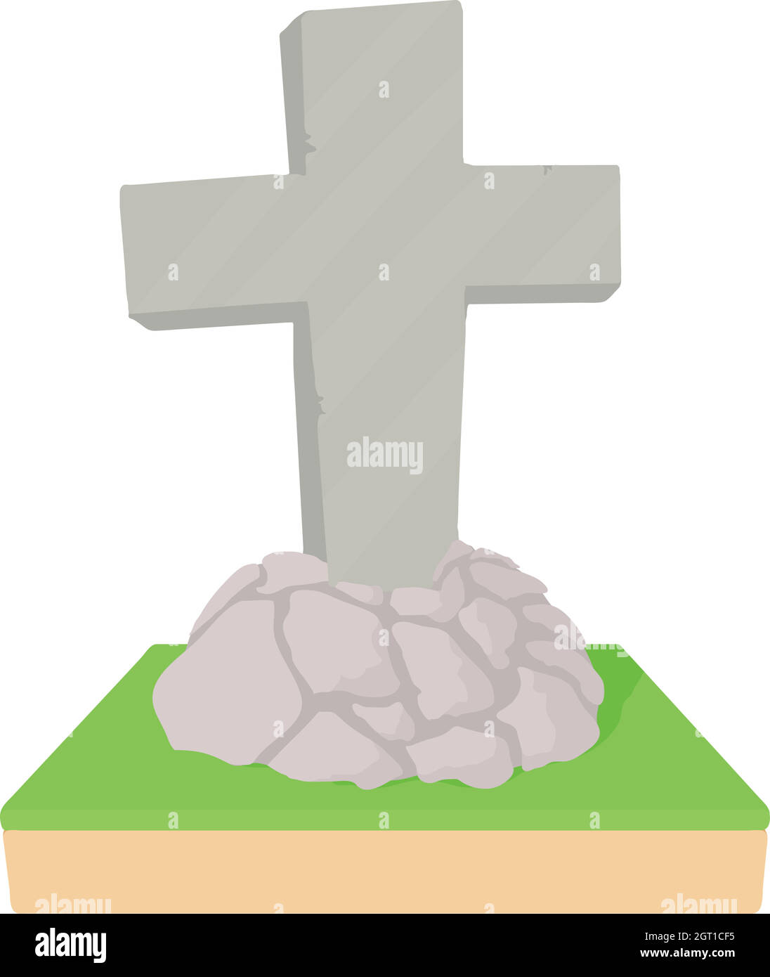 Cartoon grave hi-res stock photography and images - Alamy