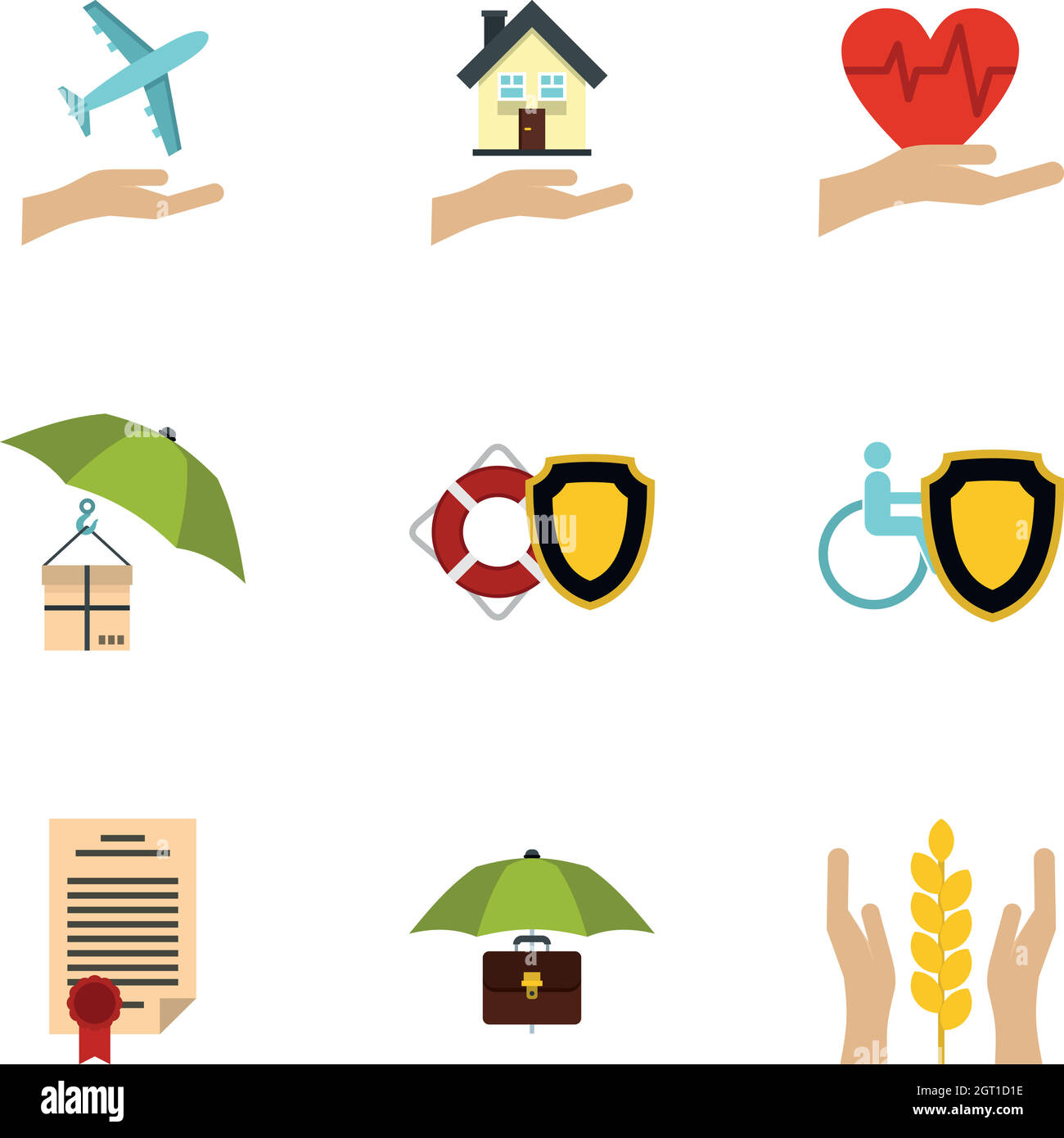 Protection accident Stock Vector Images - Alamy