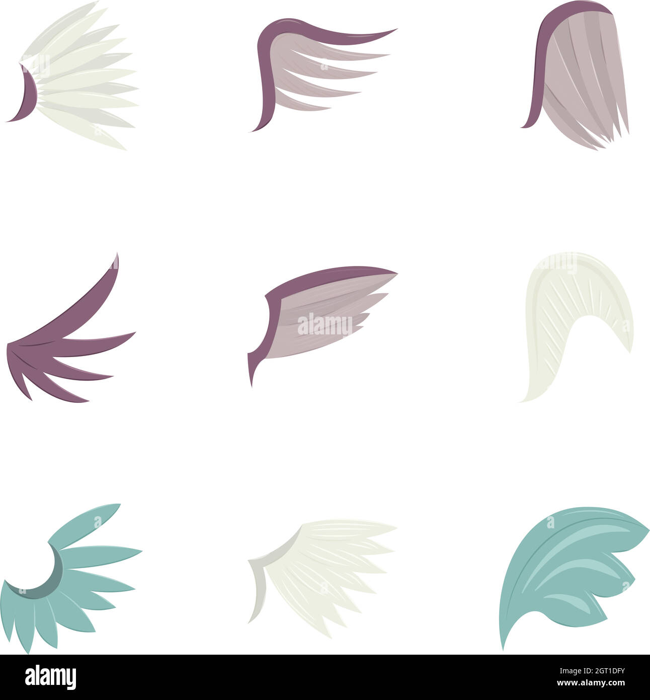 Feather icon isolated Cut Out Stock Images & Pictures - Alamy