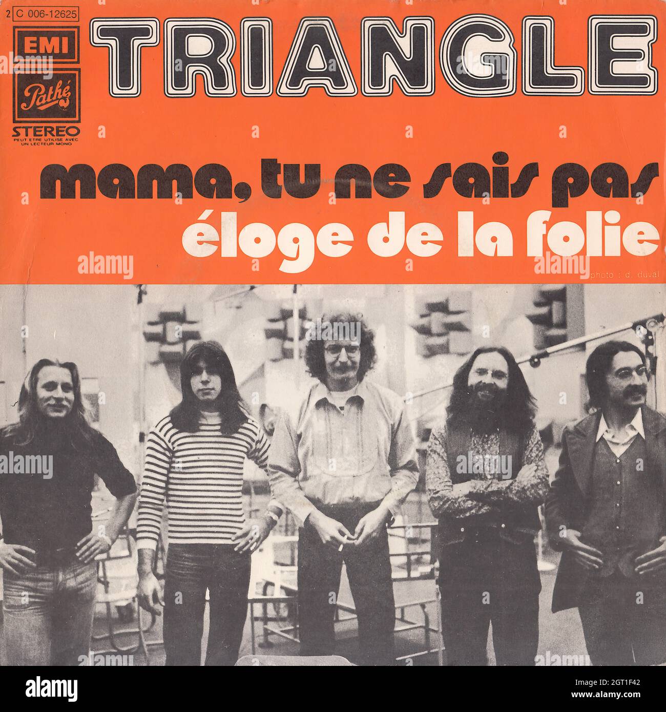 Triangle - Mama, tu ne sais pas - Eloge de la folie 45rpm - Vintage ...