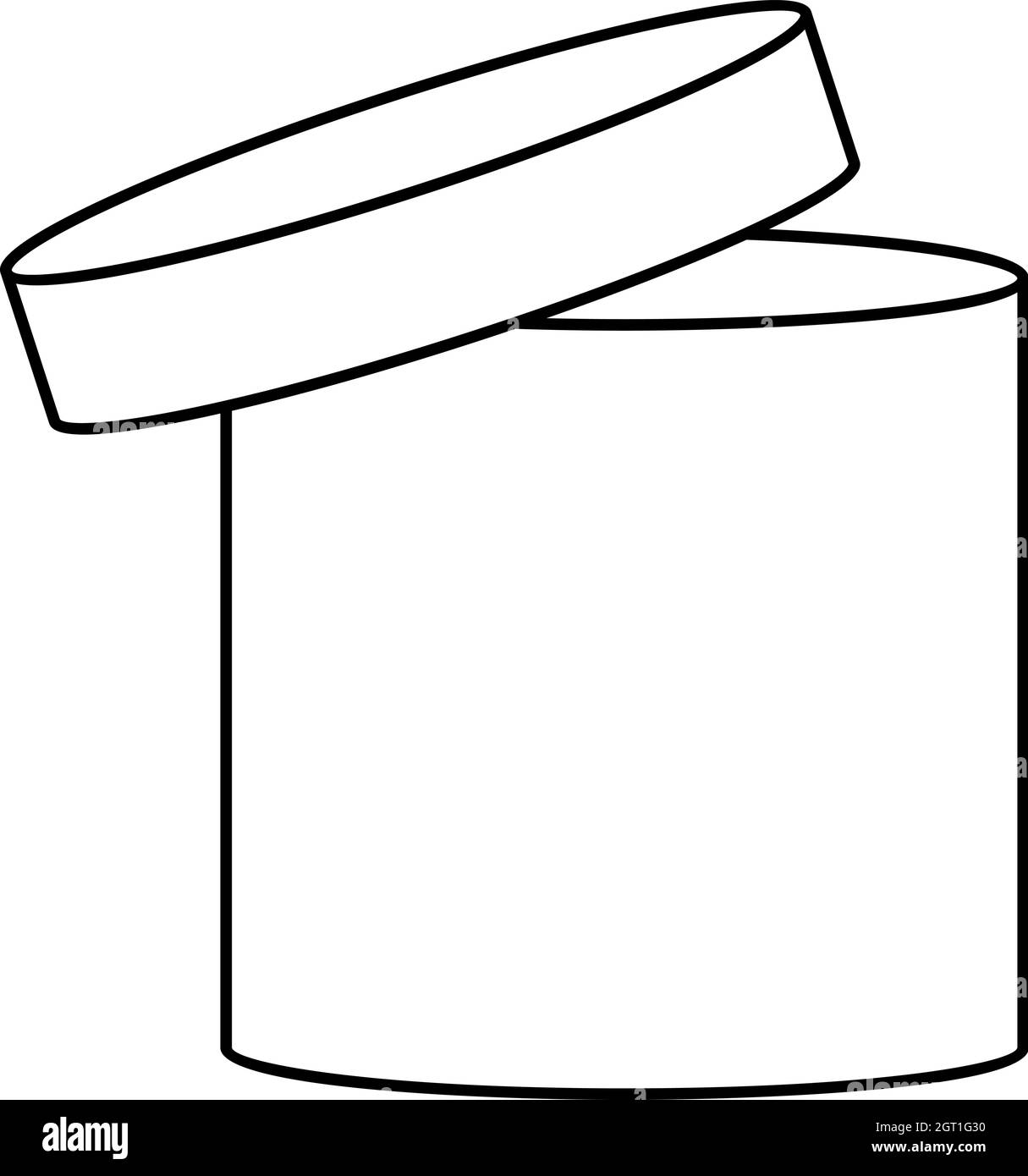 Tall box icon, outline style Stock Vector Image & Art - Alamy