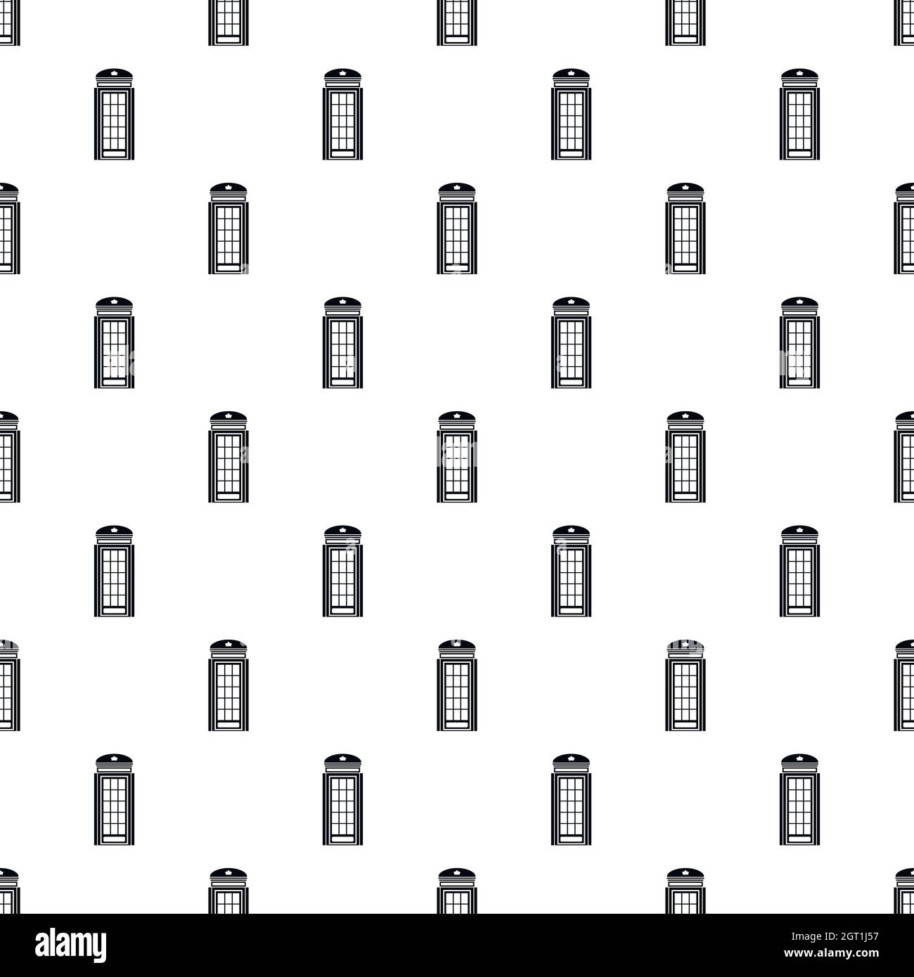 British phone booth pattern, simple style Stock Vector Image & Art - Alamy
