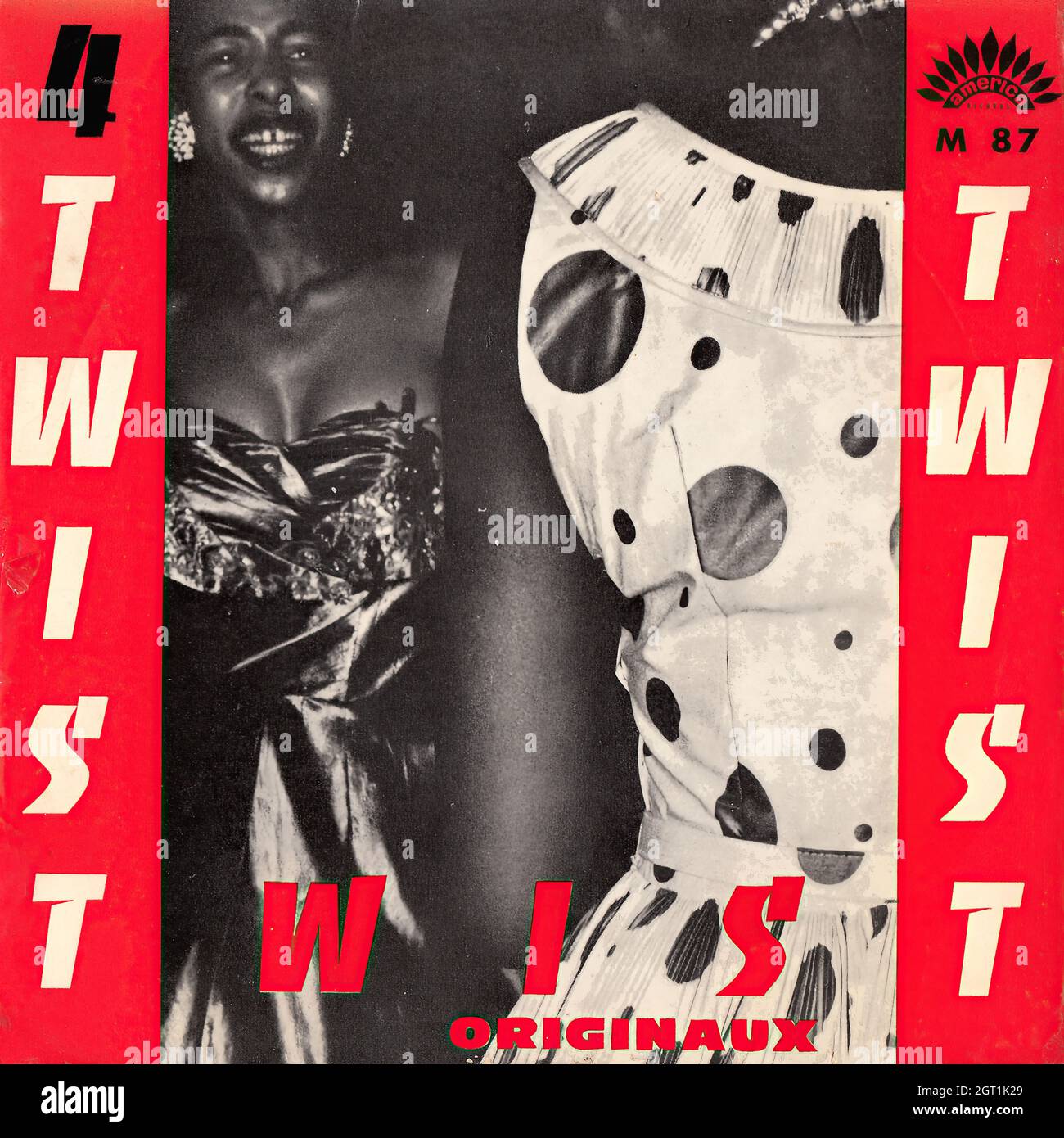 Various Artists - 4 Twist originaux EP - Vintage Vinyl Record Cover ...