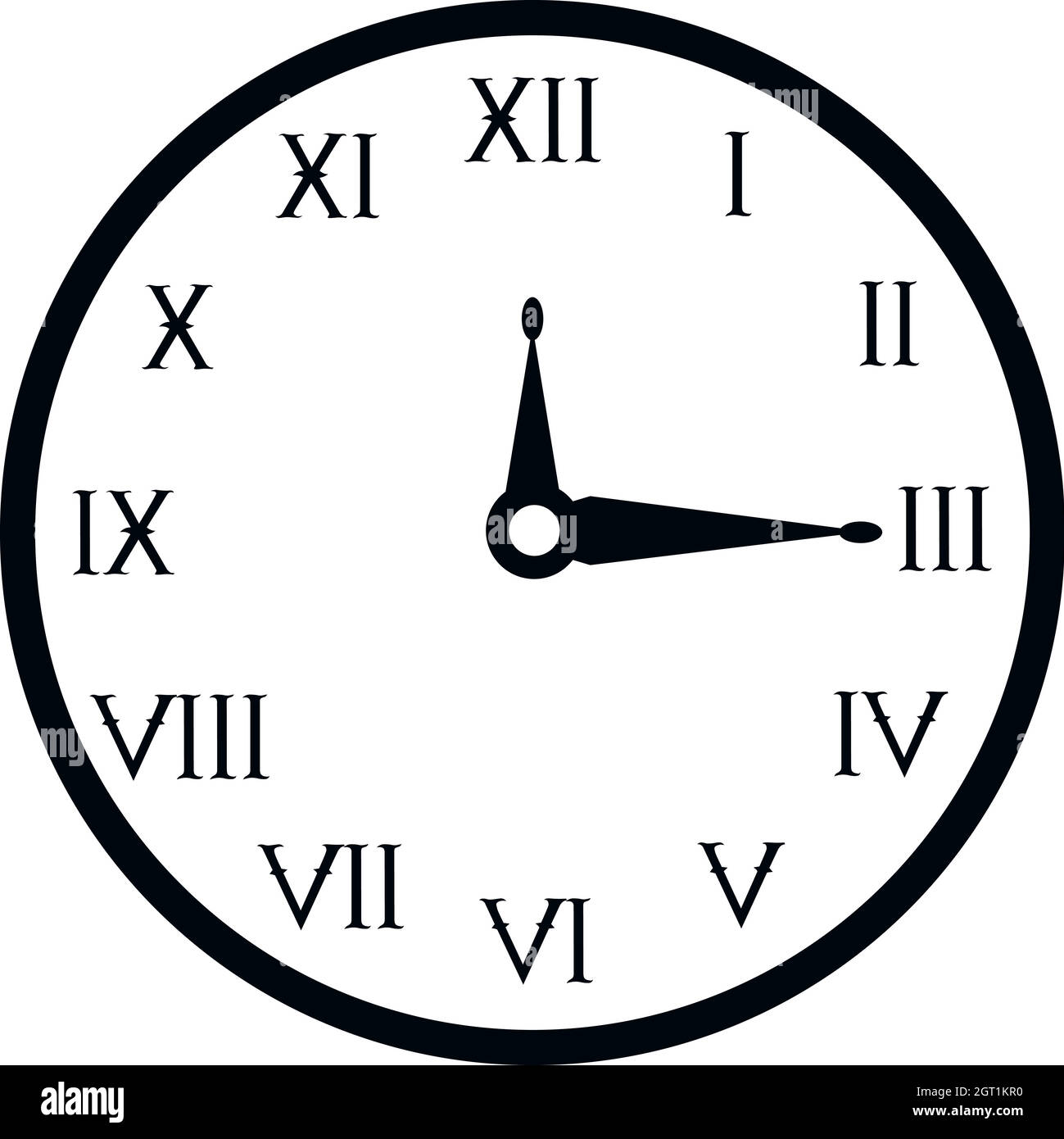 Simple Clock Icon