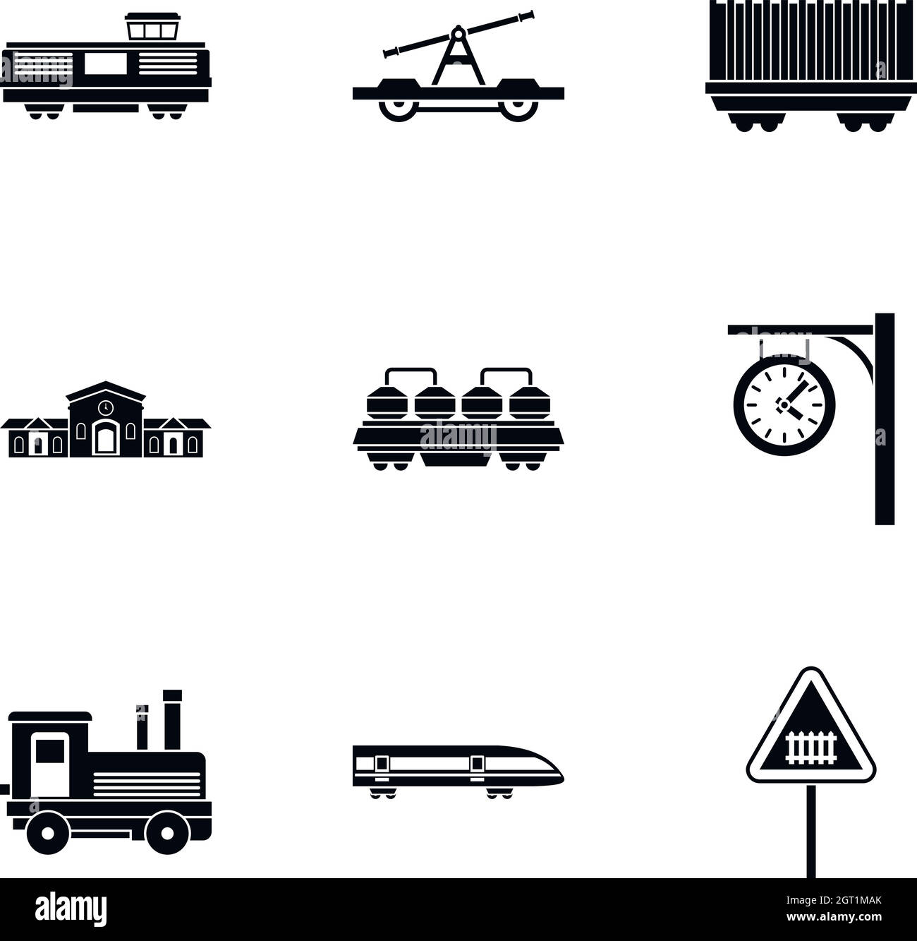 Modern railway image Cut Out Stock Images & Pictures - Alamy