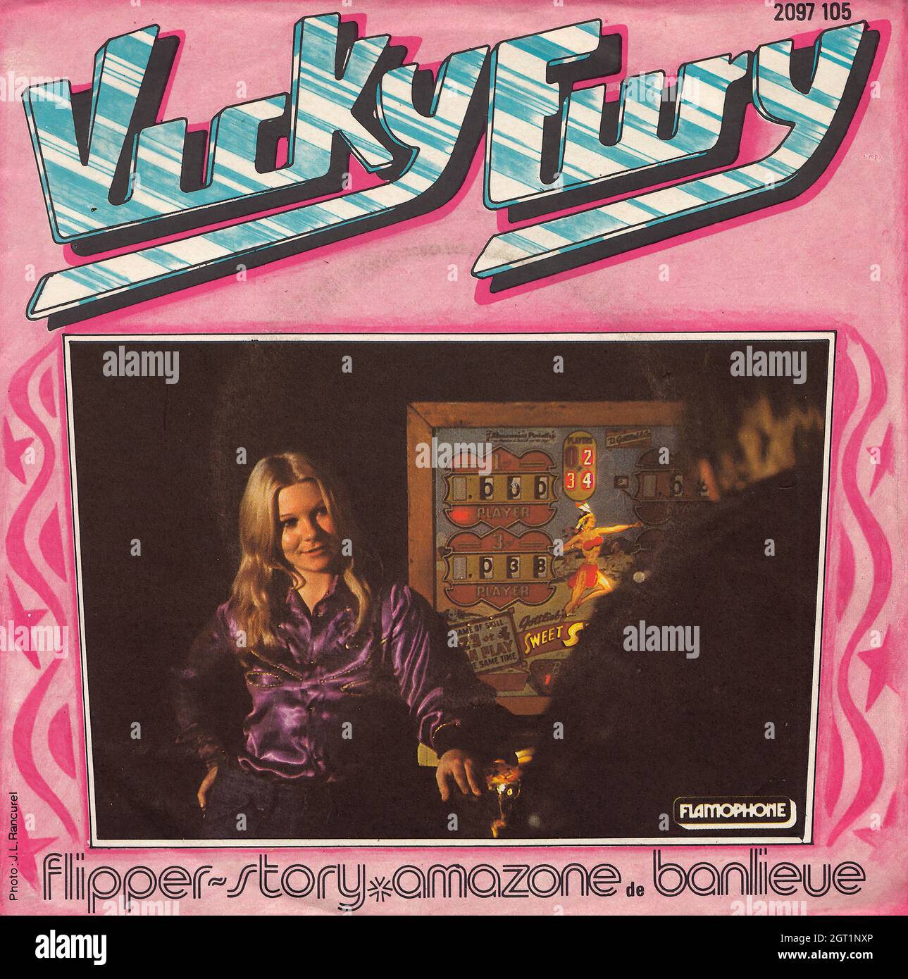Vicky Fury - Flipper story - Amazone de banlieue 45rpm - Vintage Vinyl ...