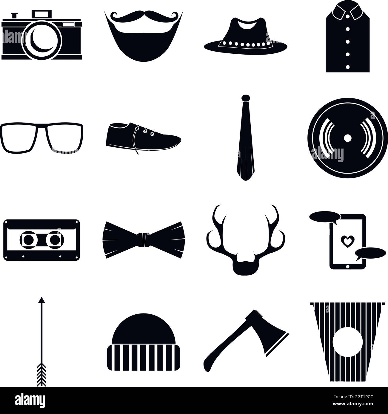 Simple hipster hi-res stock photography and images - Alamy