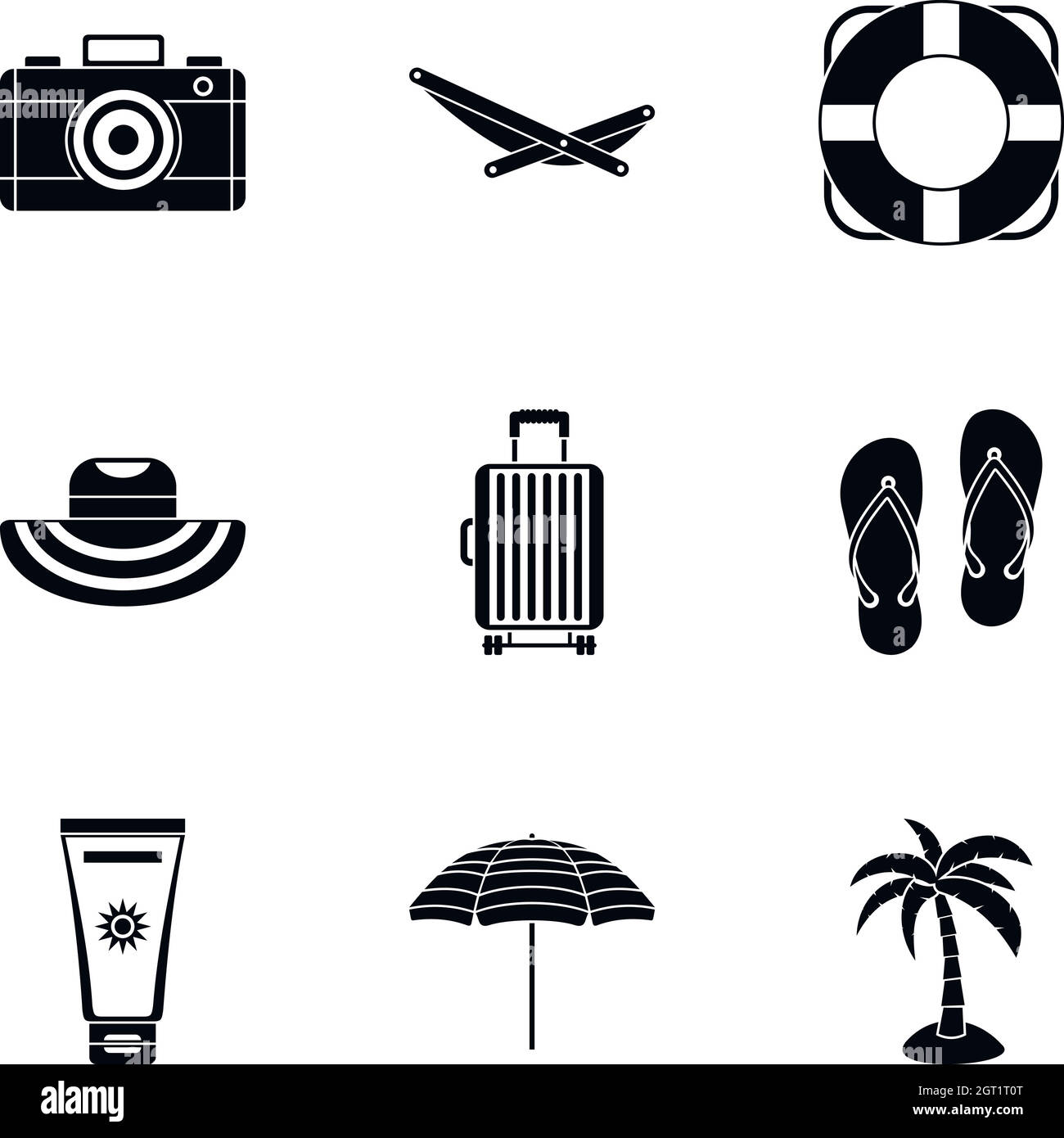 Relax deck Stock Vector Images - Alamy