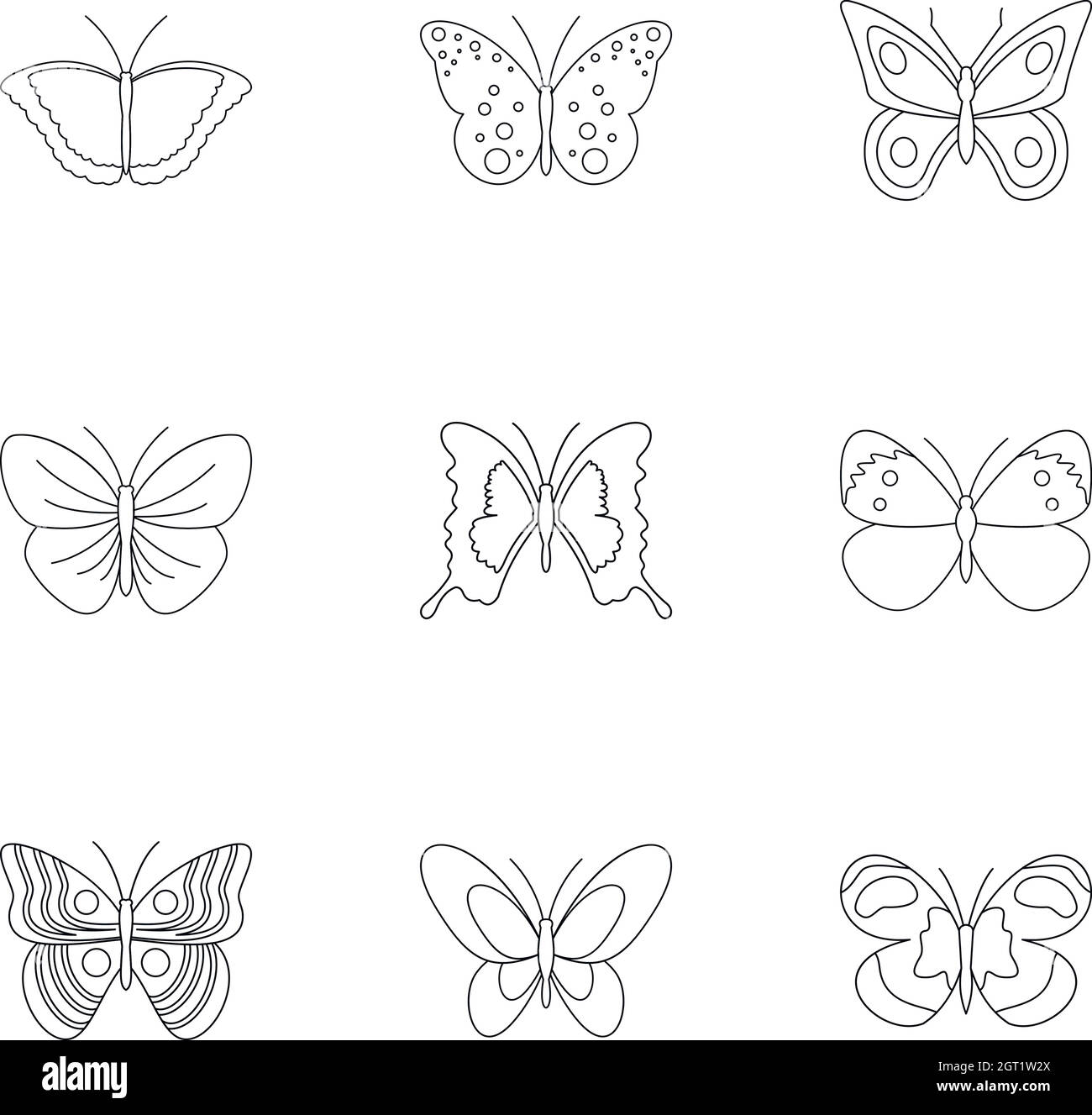 Moth flying Stock Vector Images - Alamy