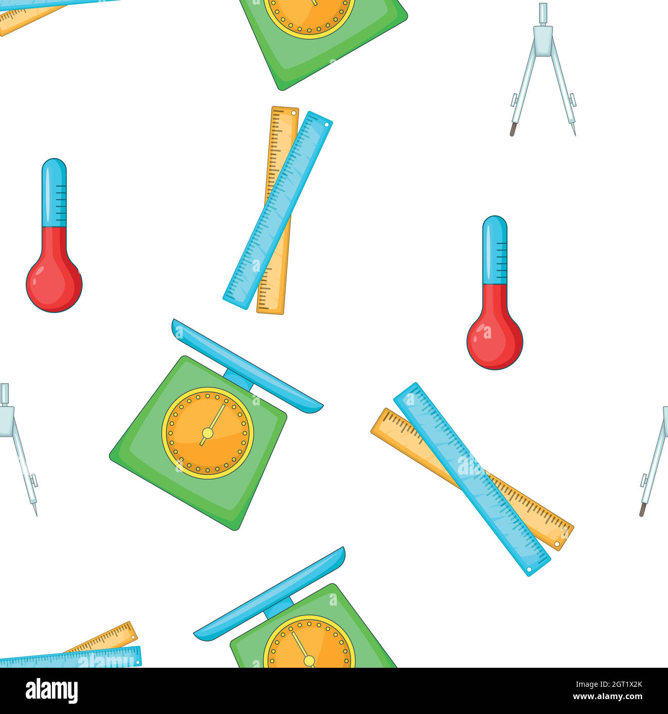 Cartoon ruler hi-res stock photography and images - Alamy