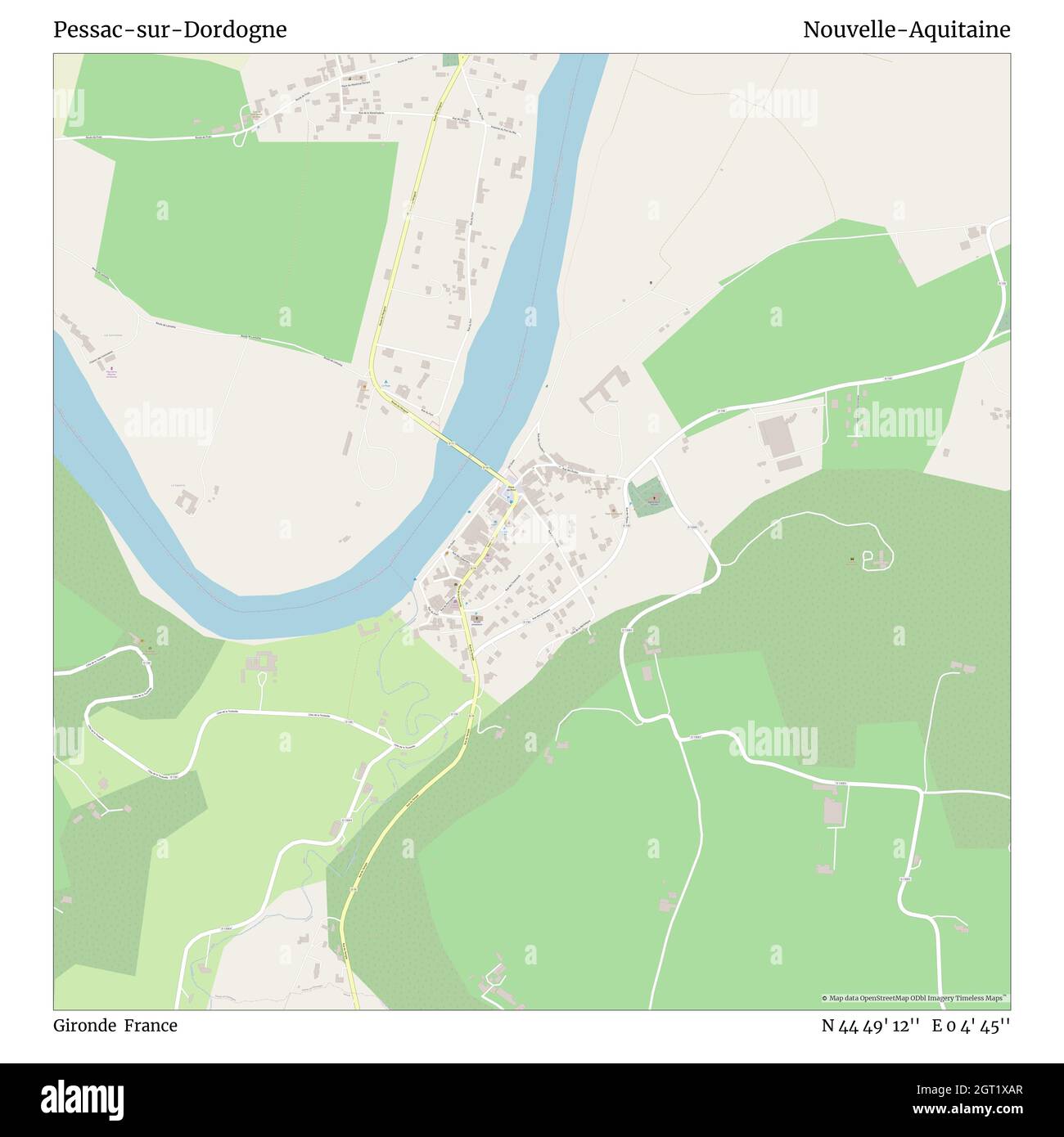 Pessac map hi-res stock photography and images - Alamy