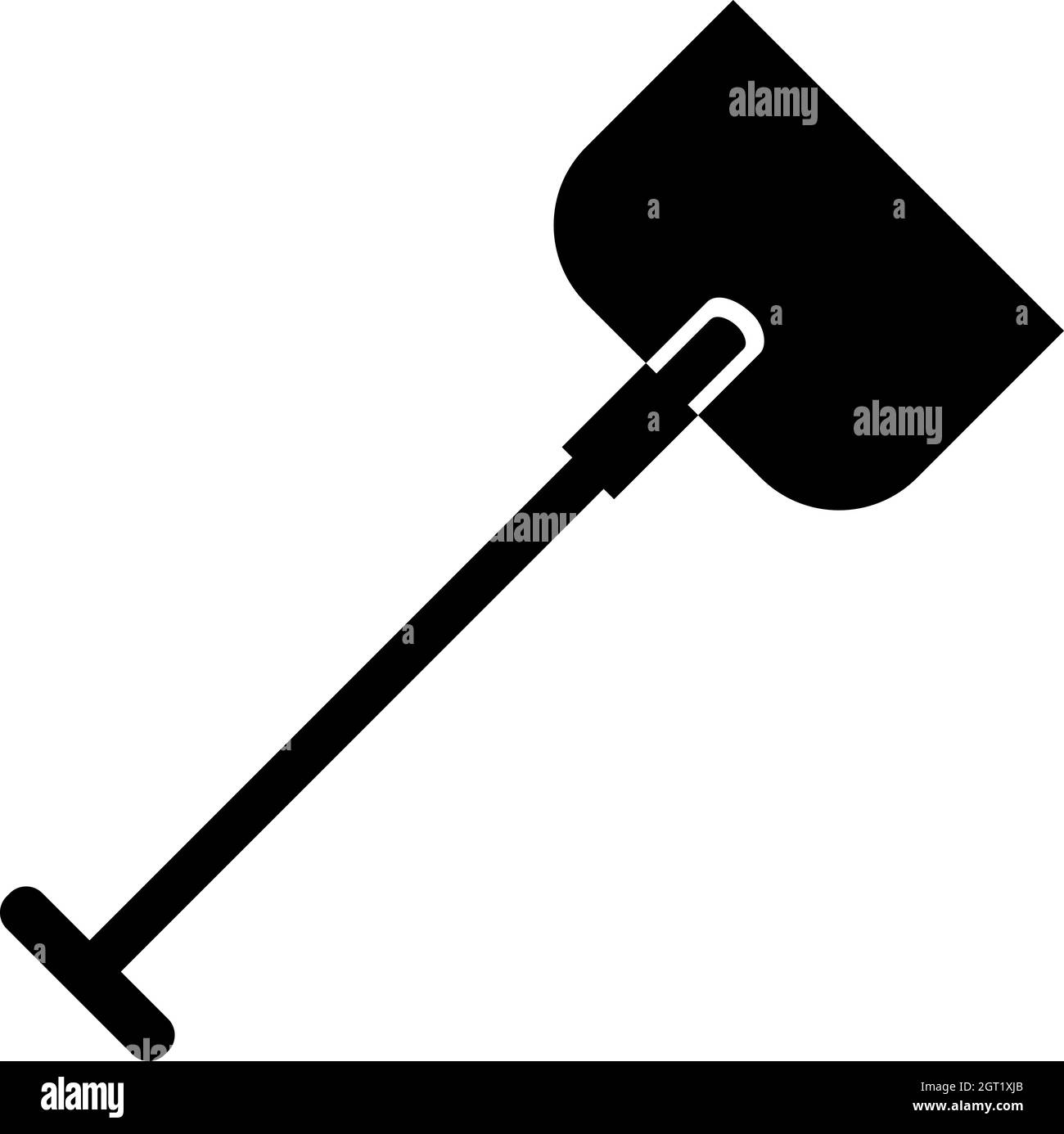 Shovel icon, simple style Stock Vector Image & Art - Alamy