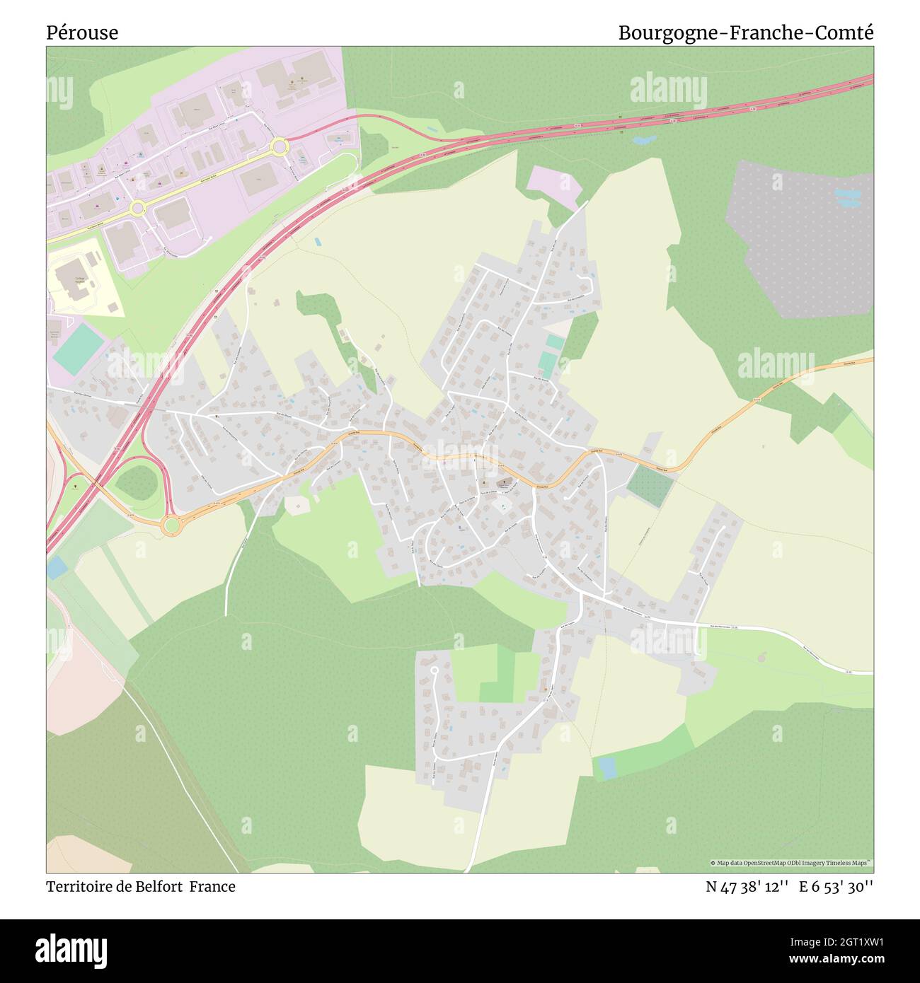 Territoire de belfort map hi-res stock photography and images - Alamy