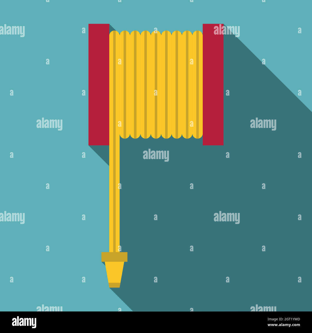 Fire brigade hose Stock Vector Images - Alamy