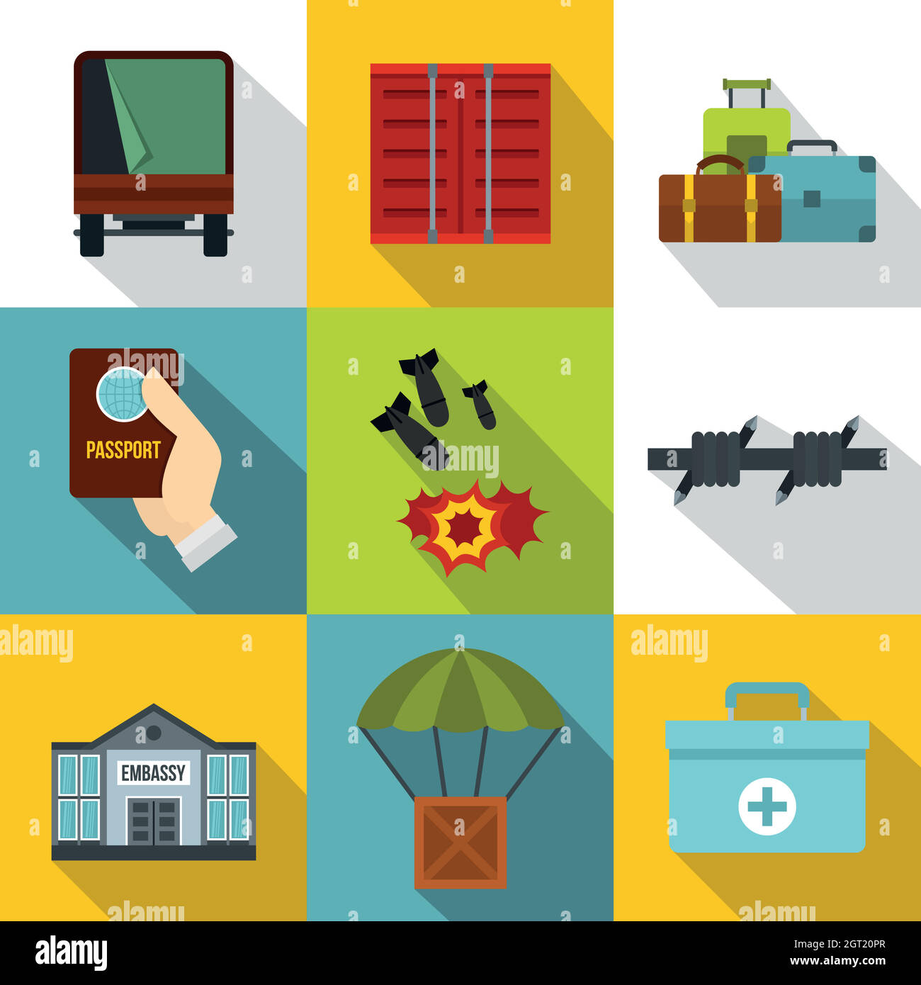 Country icon border hi-res stock photography and images - Alamy