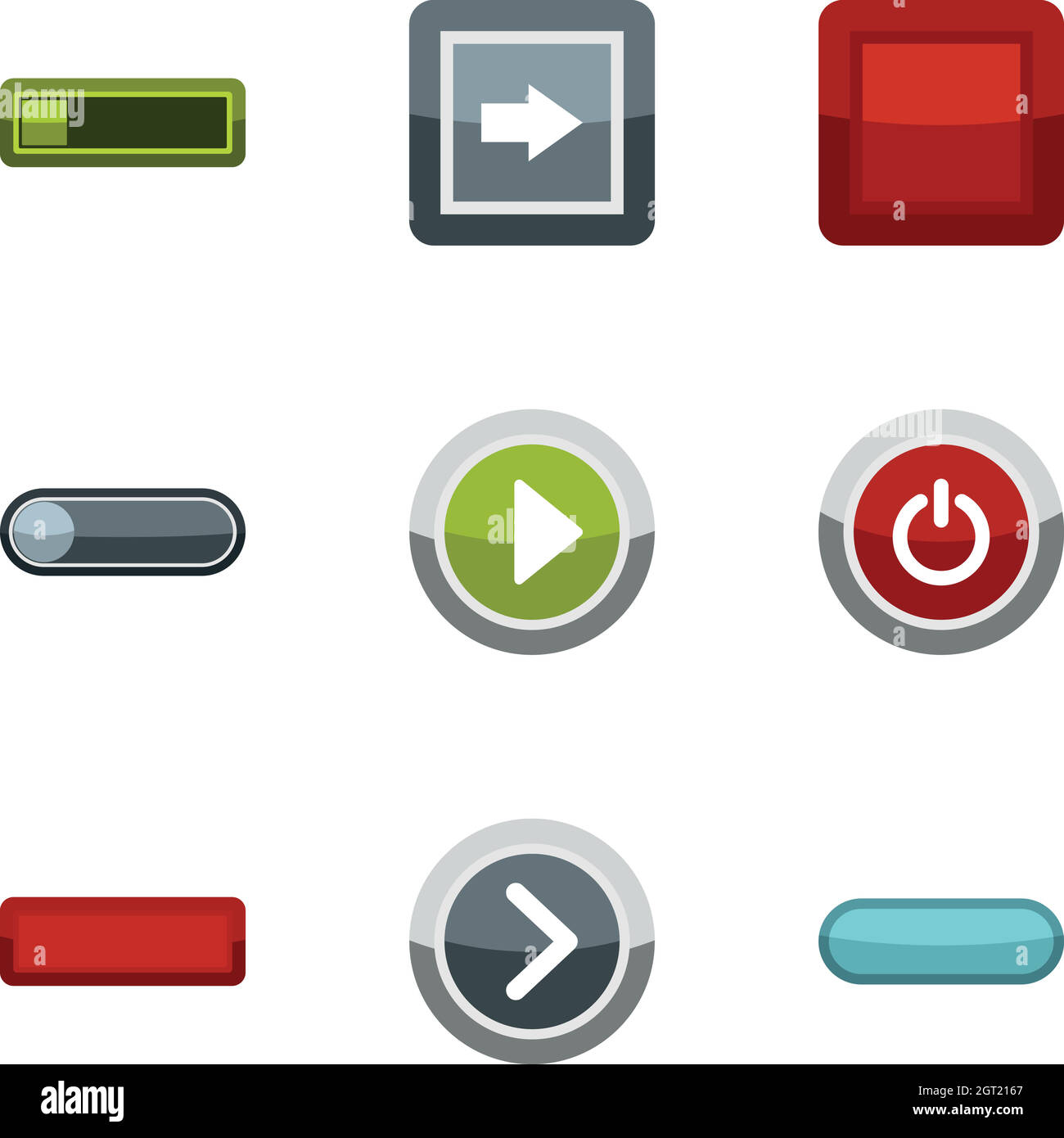 Buttons and icons hi-res stock photography and images - Alamy