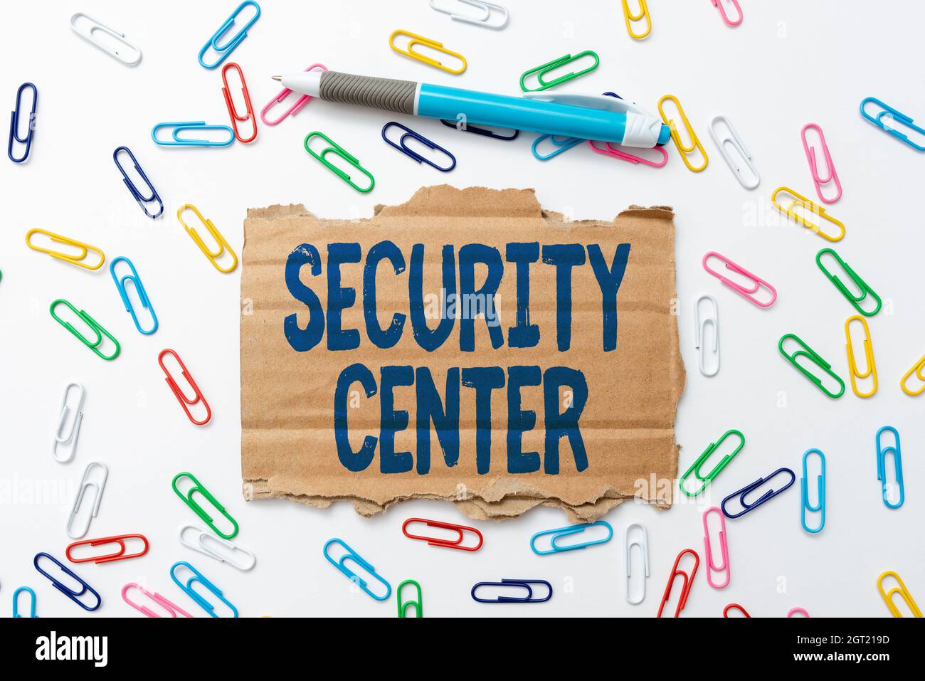 Text Showing Inspiration Security Center Business Concept Centralized
