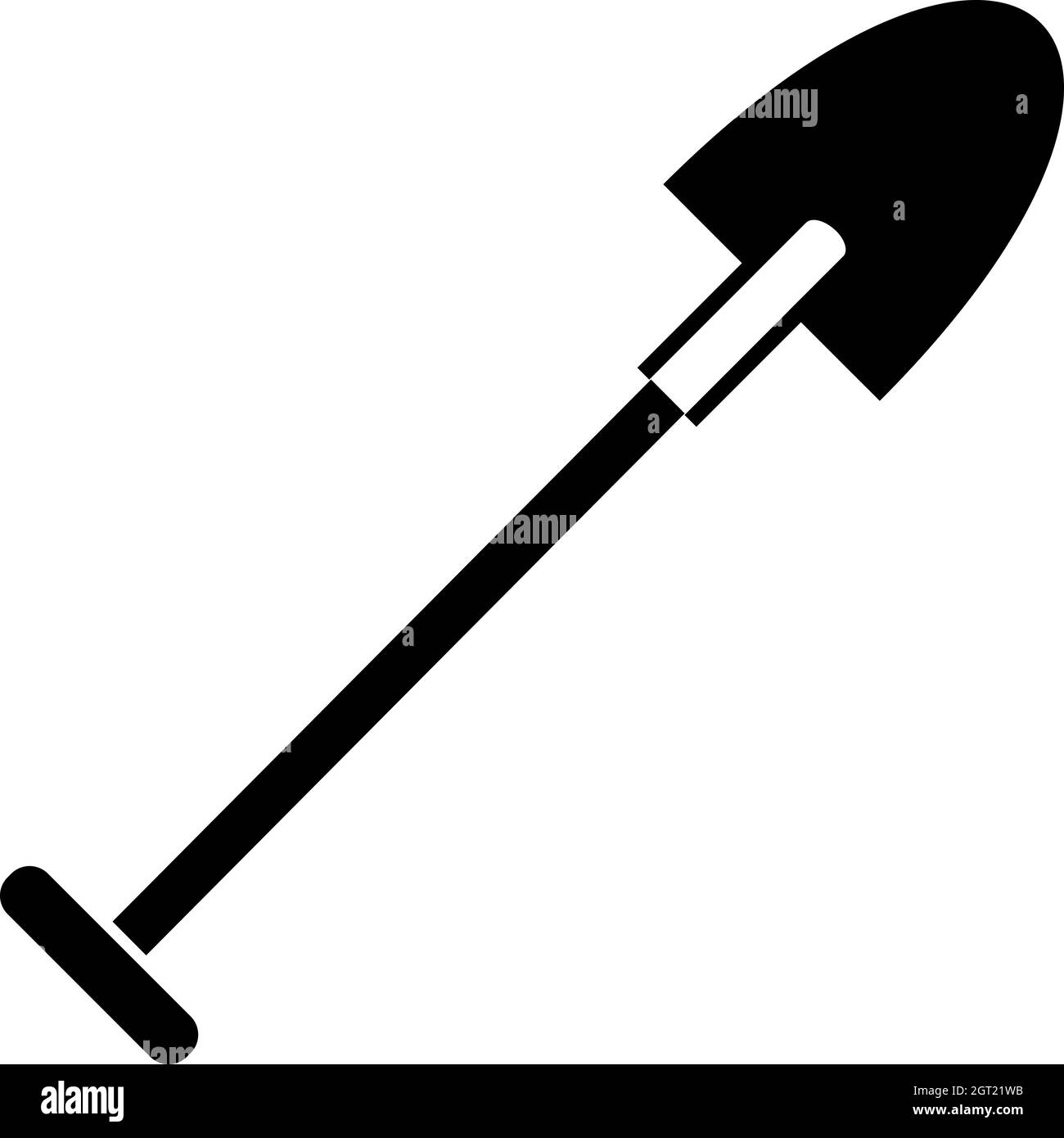 Sharp shovel icon, simple style Stock Vector Image & Art - Alamy