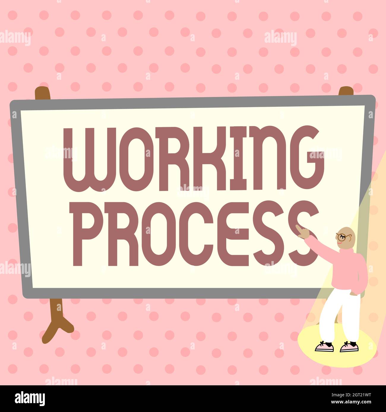 Conceptual display Working Process. Conceptual photo company s is ...