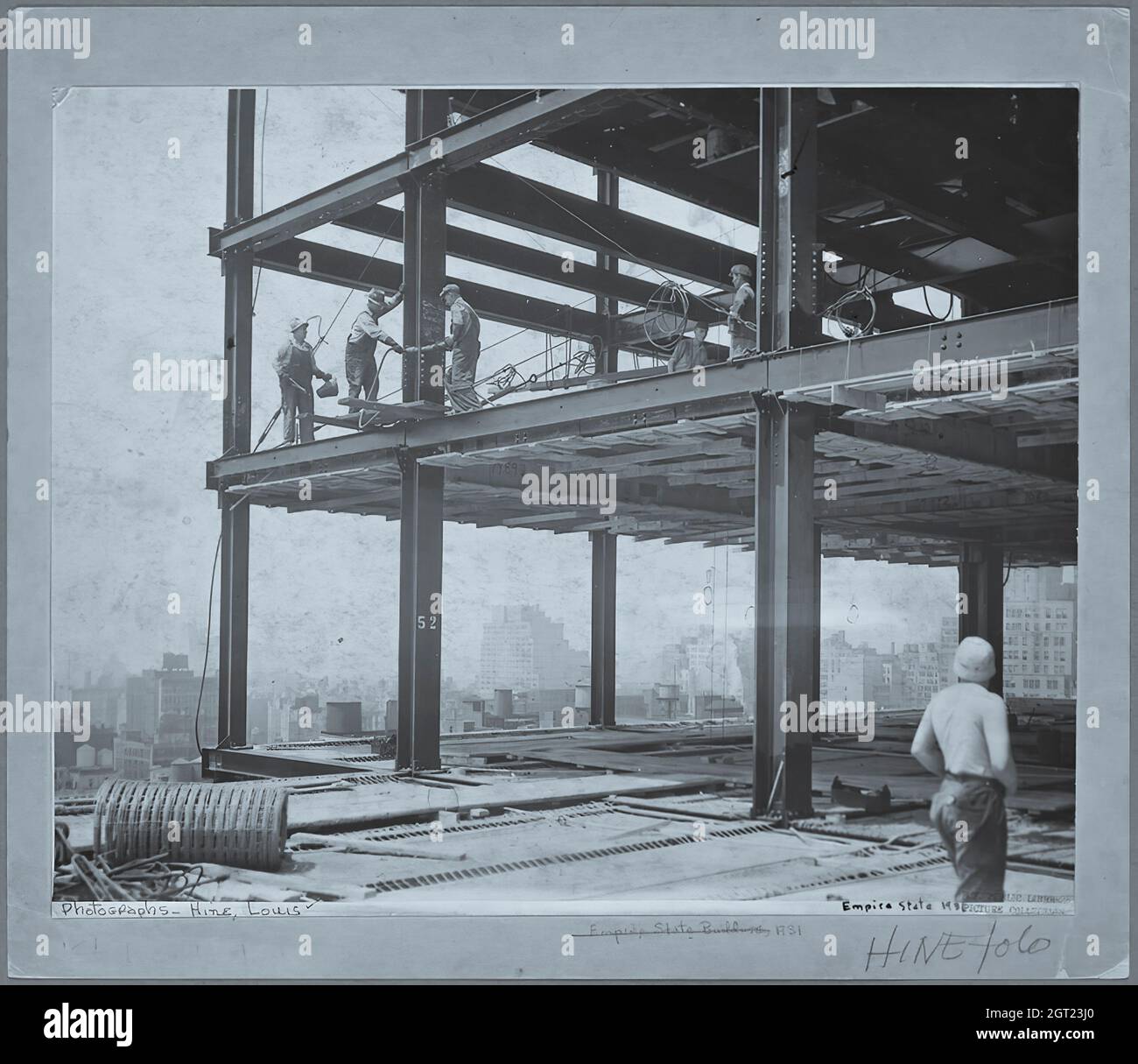 EMPIRE STATE BUILDING NY,NY 1930 - 1931. General and detailed views of ...