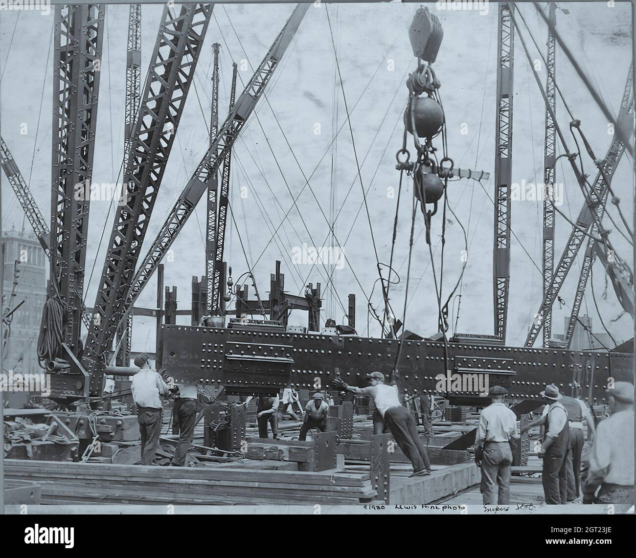 EMPIRE STATE BUILDING NY,NY 1930 - 1931. General and detailed views of ...