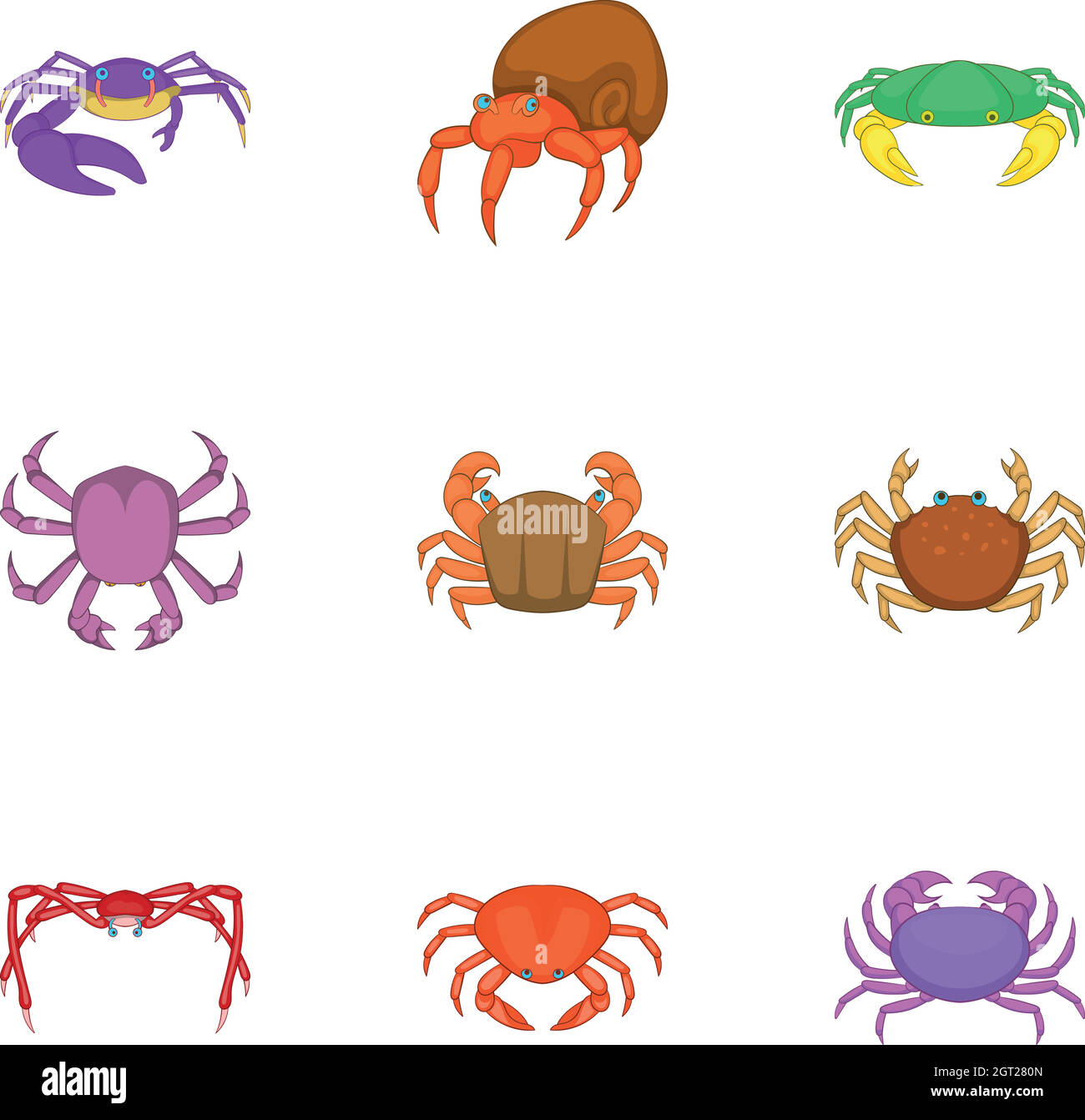 Marine sea shell cartoon Stock Vector Images - Alamy