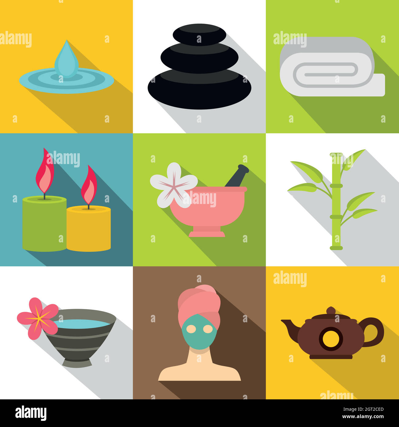 Luxury spa image Stock Vector Images - Alamy