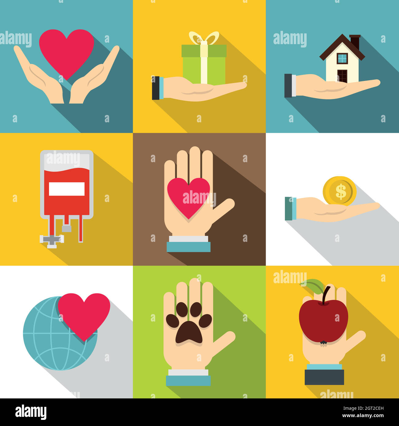 Philanthropy illustration hi-res stock photography and images - Alamy
