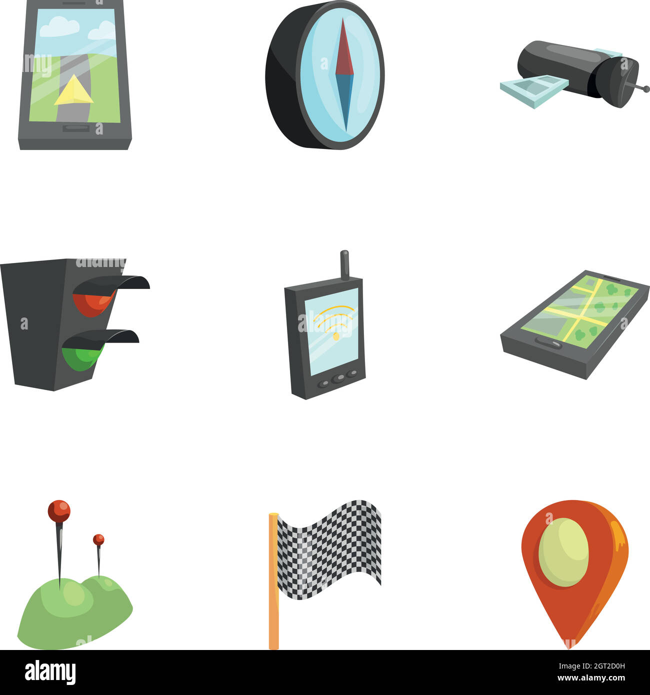 Navigation icons set, cartoon style Stock Vector Image & Art - Alamy Navigation icons set, cartoon style Stock Vector Image & Art - Alamy