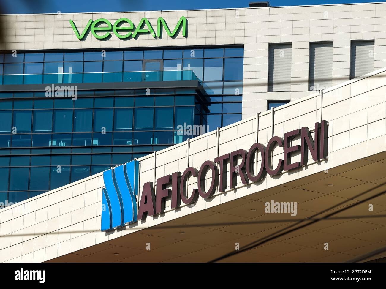 Bucharest, Romania - September 27, 2021: AFI Cotroceni, the largest ...